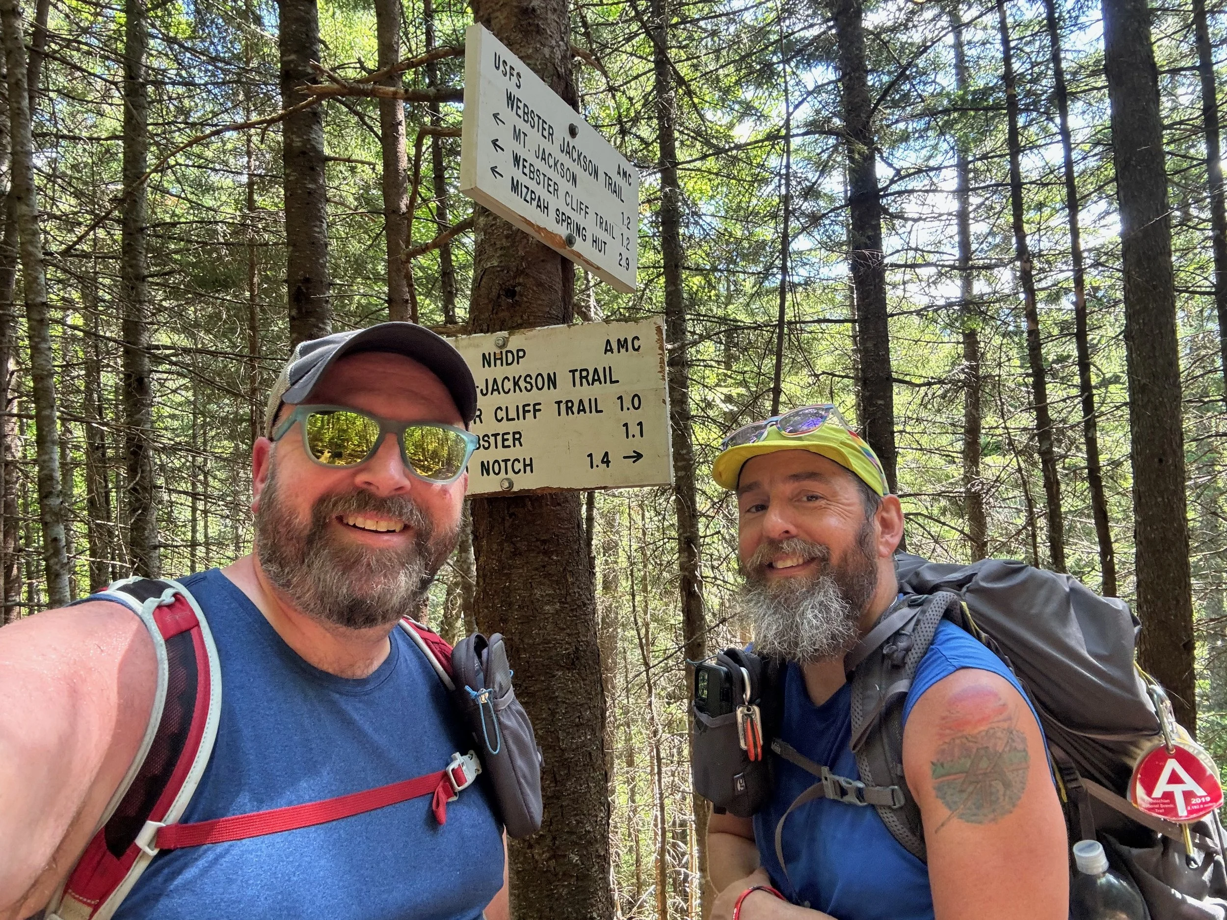 Mount Webster and Mount Jackson Loop - 1 NH 4000 footer and 1 almost ...