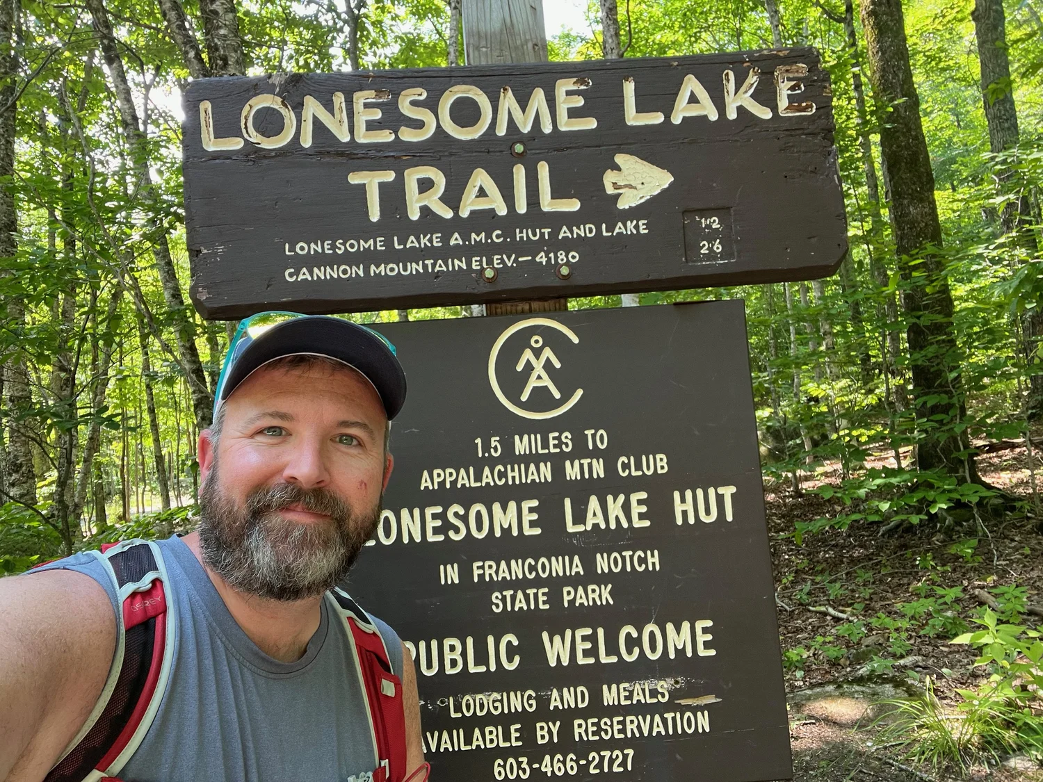 Lonesome Lake Hike: Scenic Franconia Notch Trail in New Hampshire’s ...