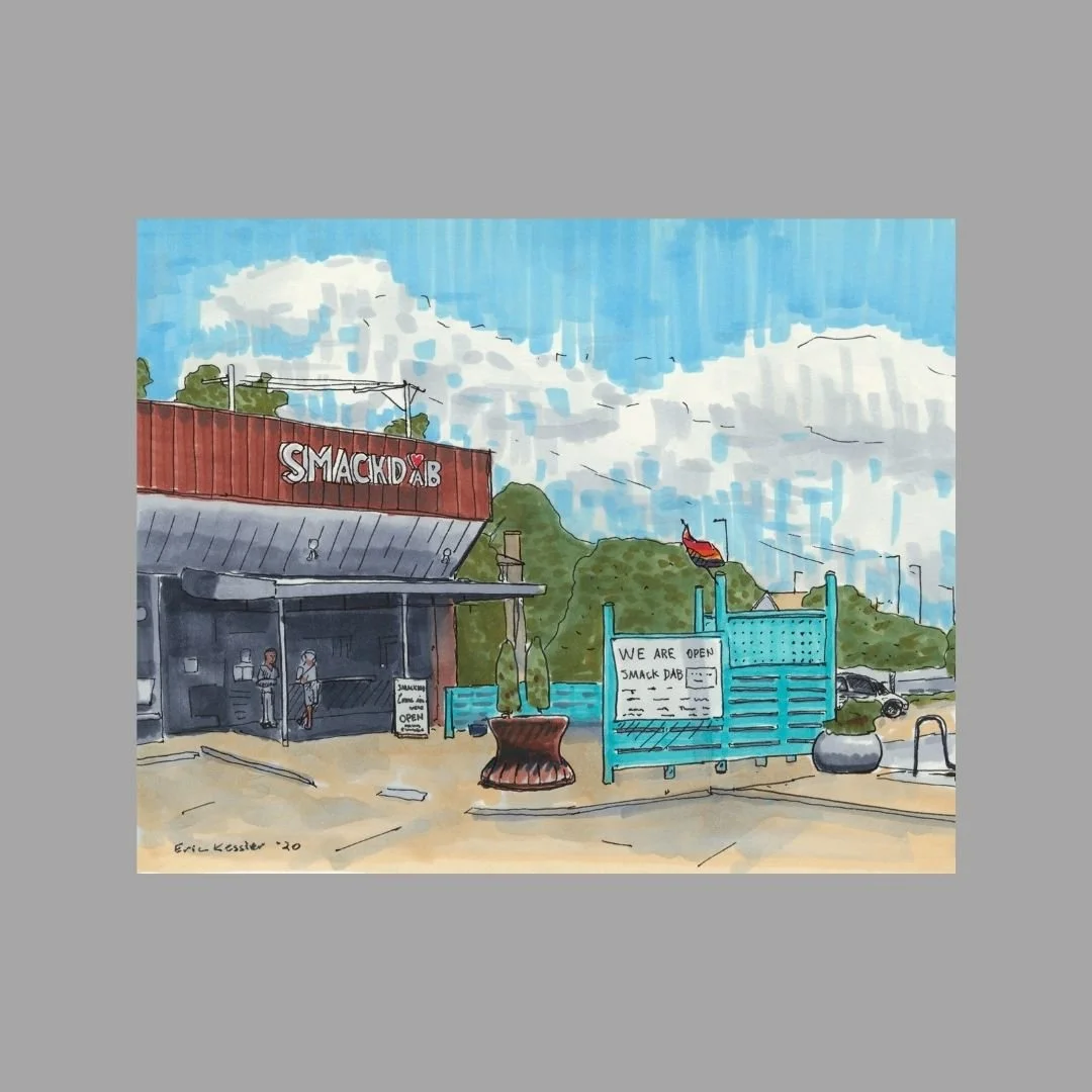 Print - Smack Dab — Internal Combustion Art