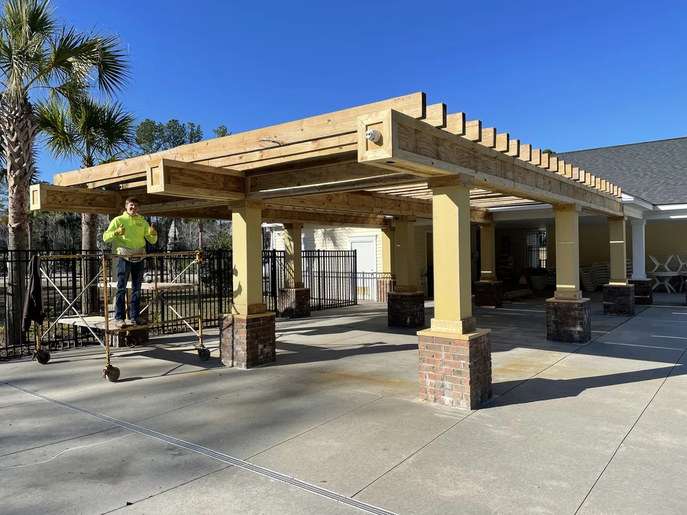 HOA Community Pool Arbor — HALE DEVELOPMENT
