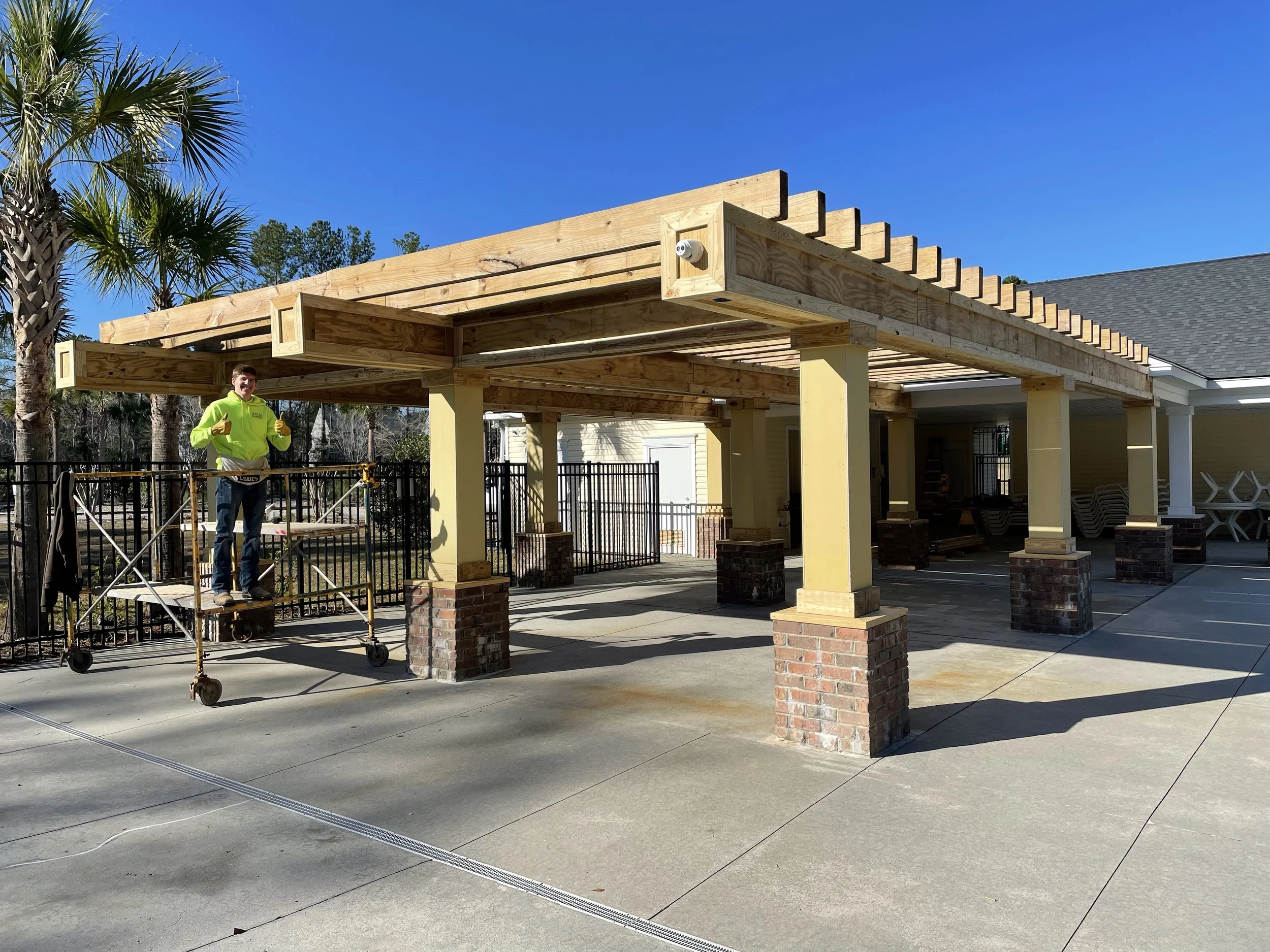 HOA Community Pool Arbor — HALE DEVELOPMENT