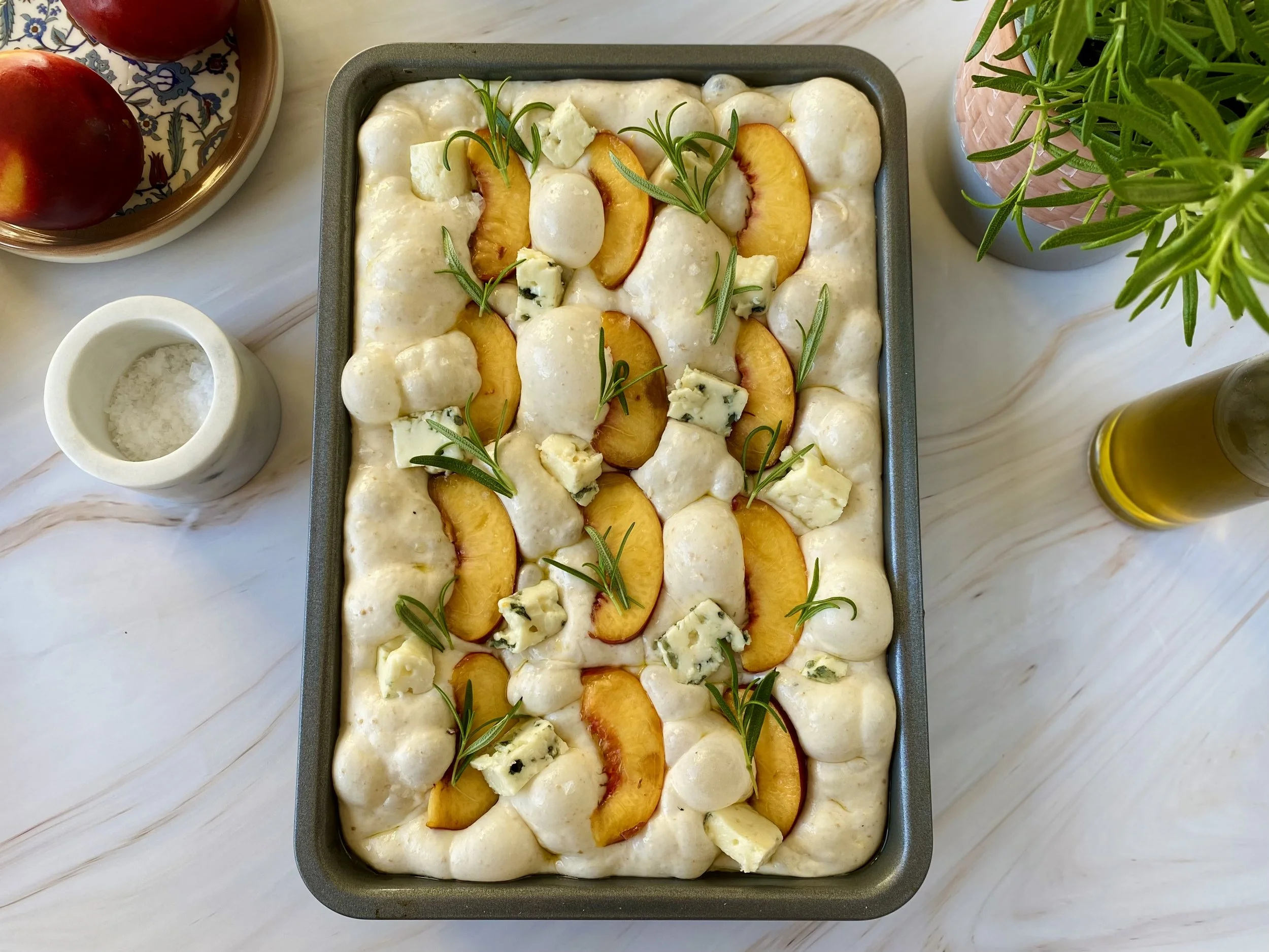 How to Make Sourdough Focaccia (Easy Recipe + Sweet & Savoury Topping ...