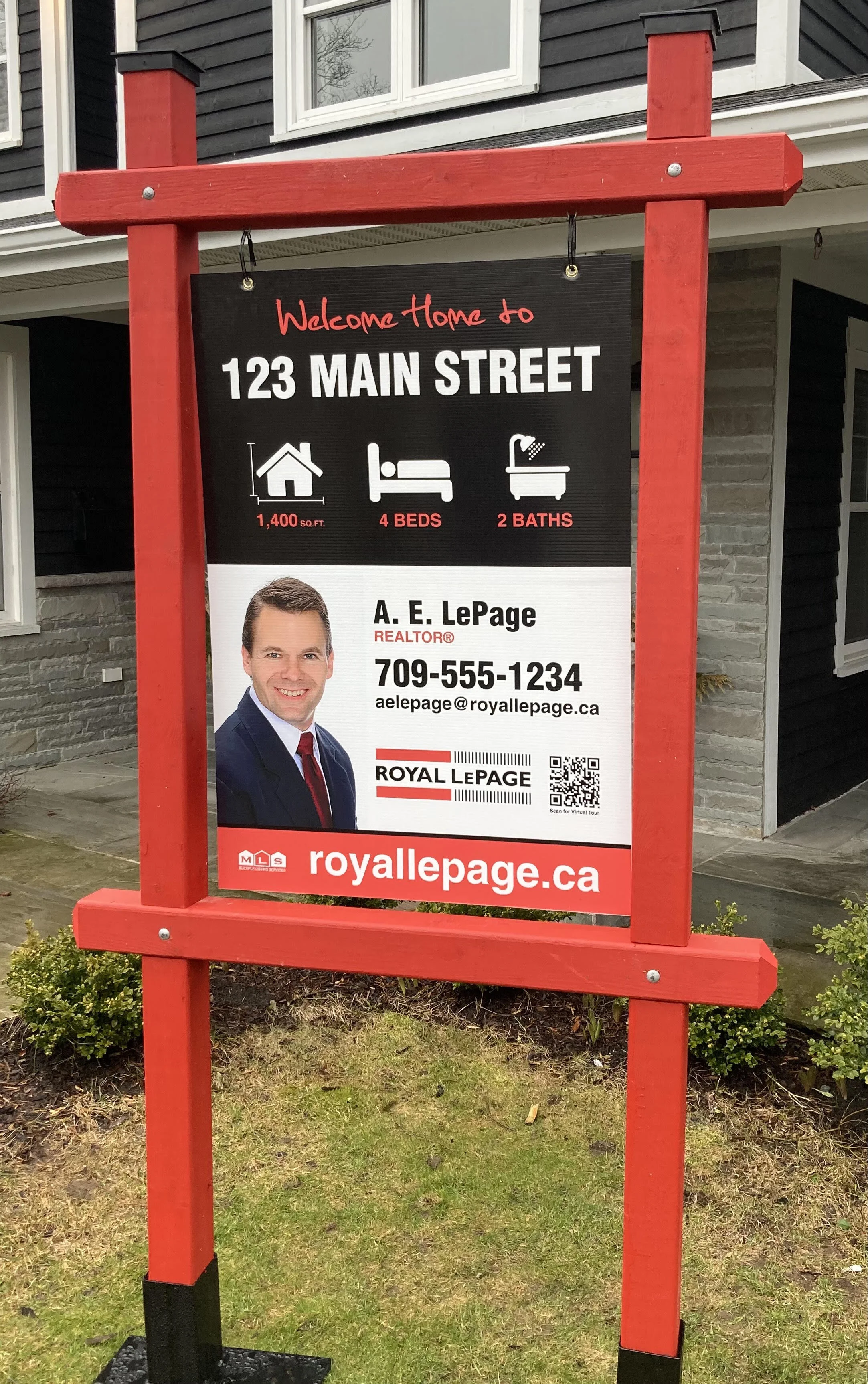 Custom Sign Package (Two Post) — Signs That Sell