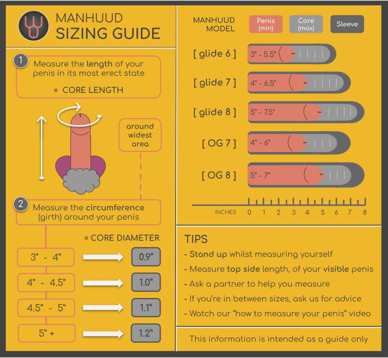 MANHUUD — [ Sizing Guide ]