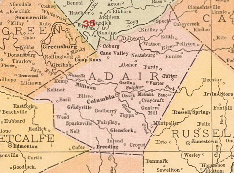 Adair — KentuckyHistory.co