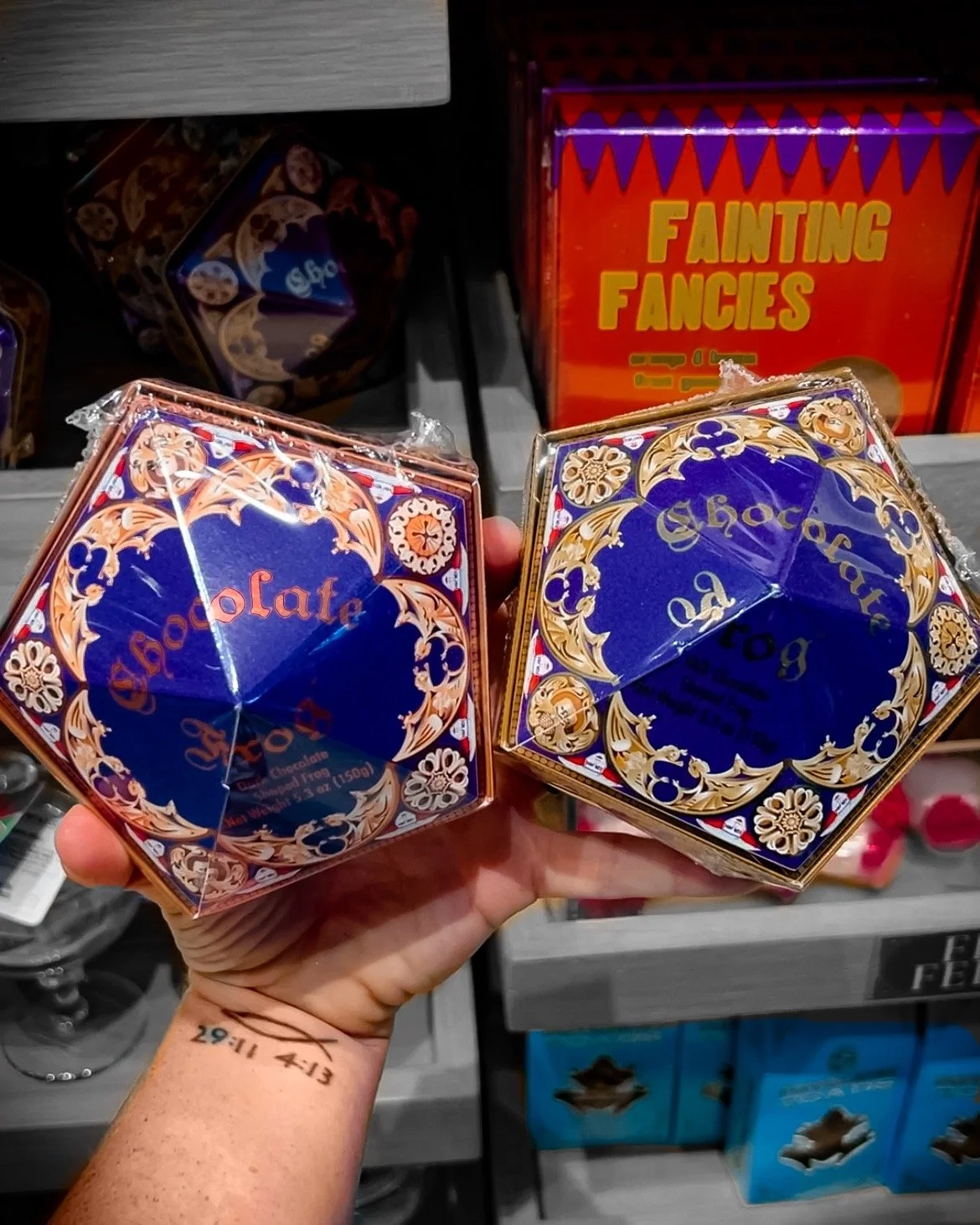 New Dark Chocolate Frogs arrive in the Wizarding World of Harry Potter ...