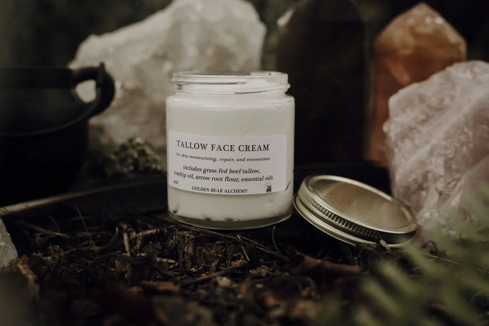 tallow face cream — Golden Bear Alchemy