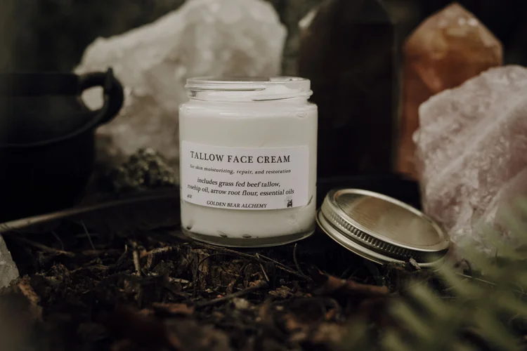 tallow face cream — Golden Bear Alchemy