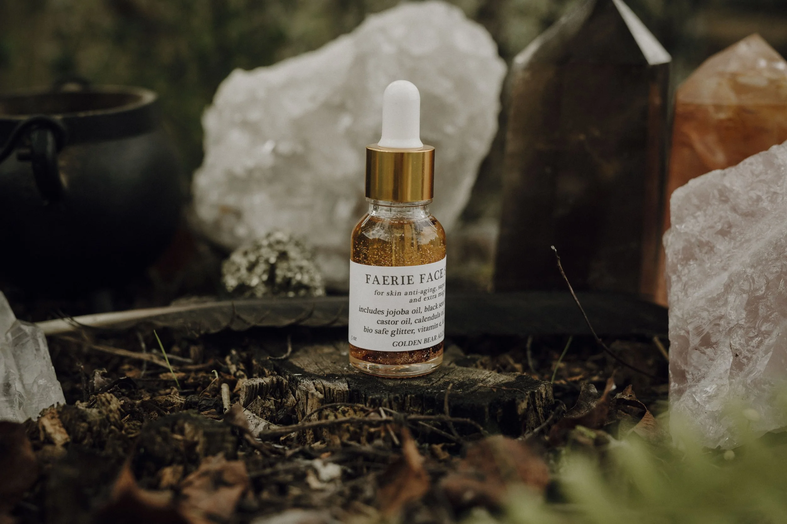 Faerie Face Serum Remix — Golden Bear Alchemy