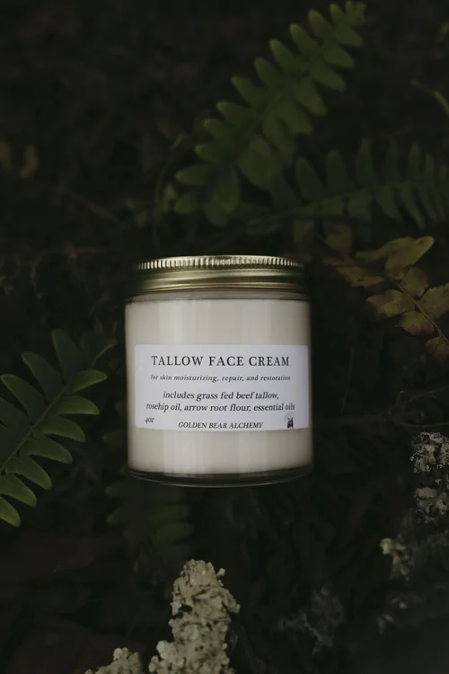 tallow face cream — Golden Bear Alchemy