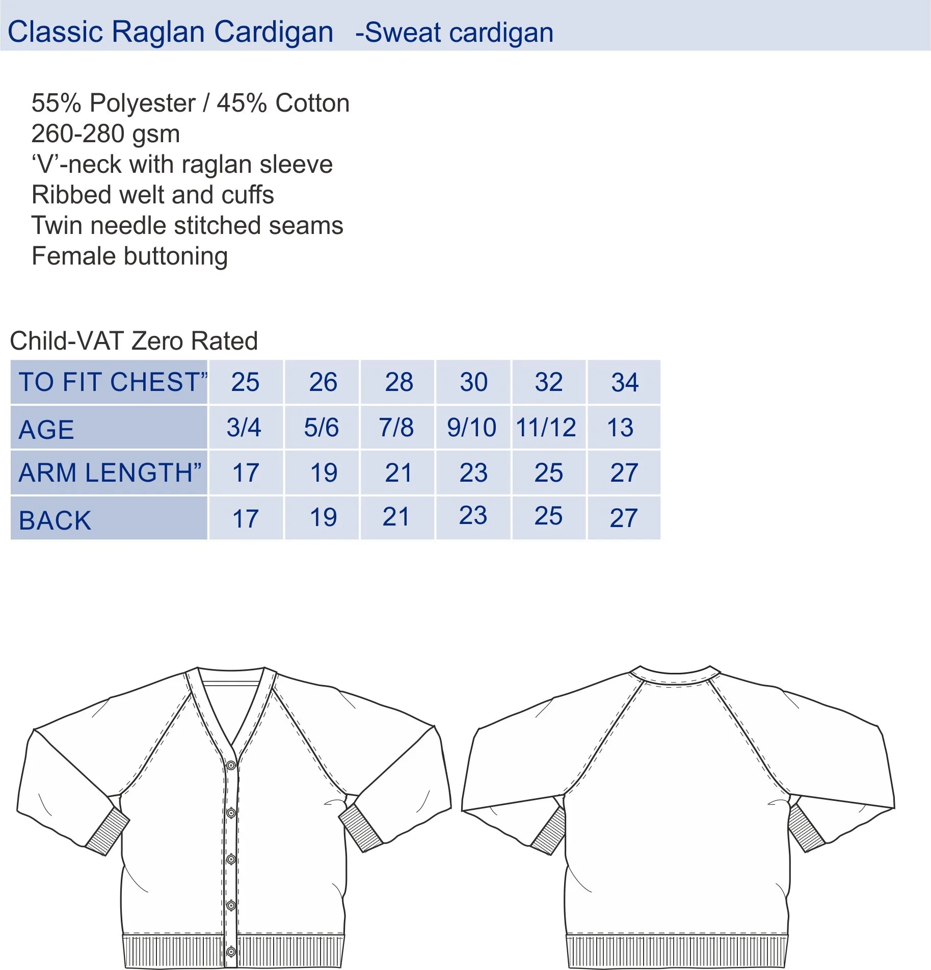 Longman's Hill Cardigan — Classroom Clothing