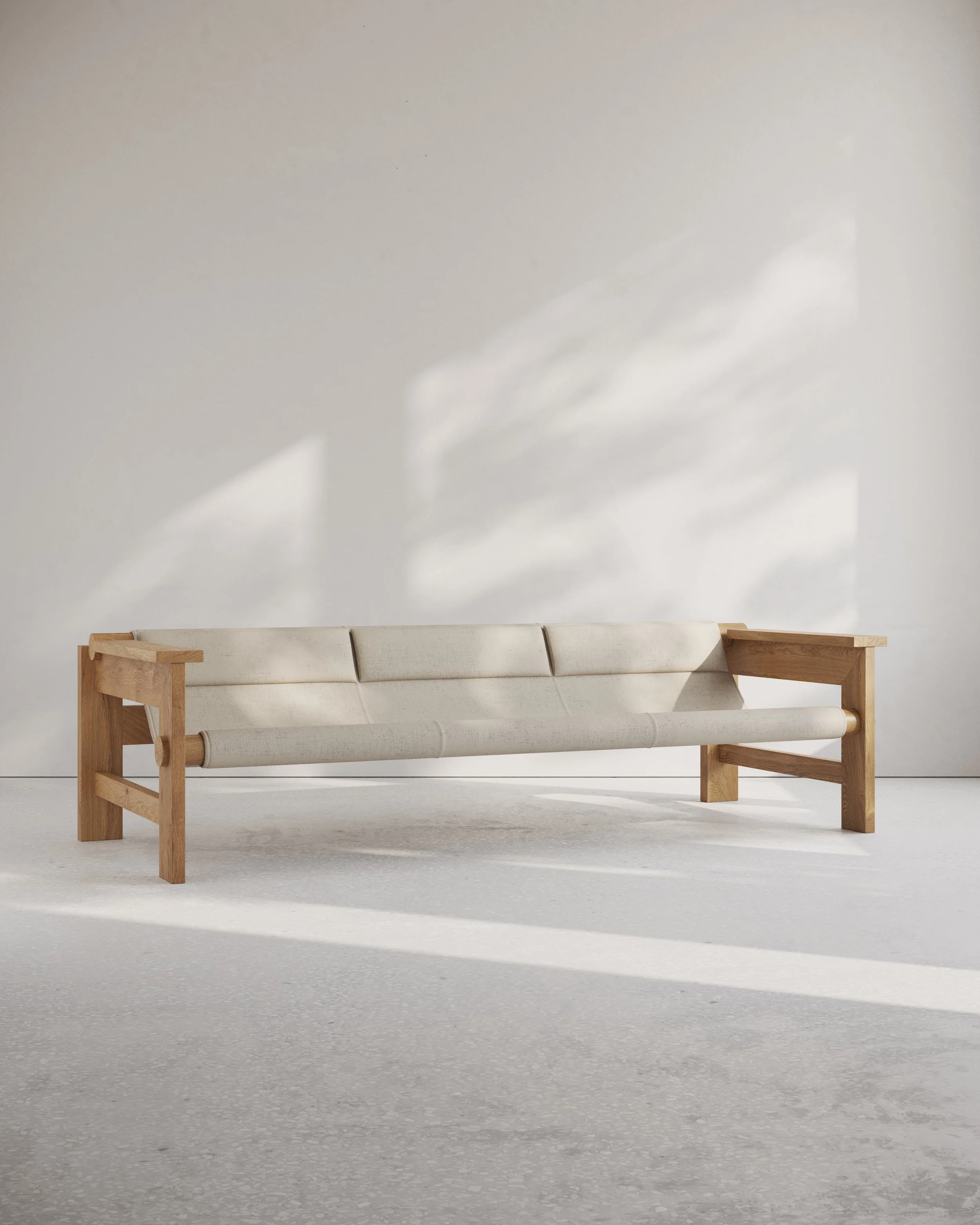 Haos 3 Seat Sofa — Modelat