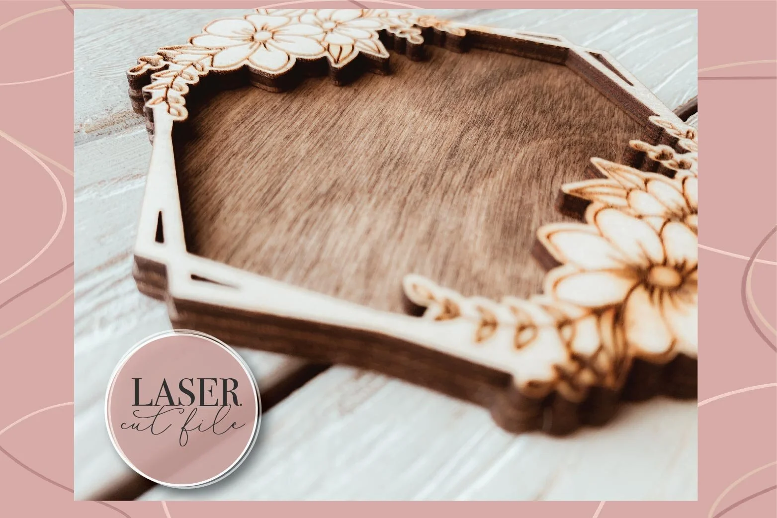 Hexagon Frame svg — Just One More Project