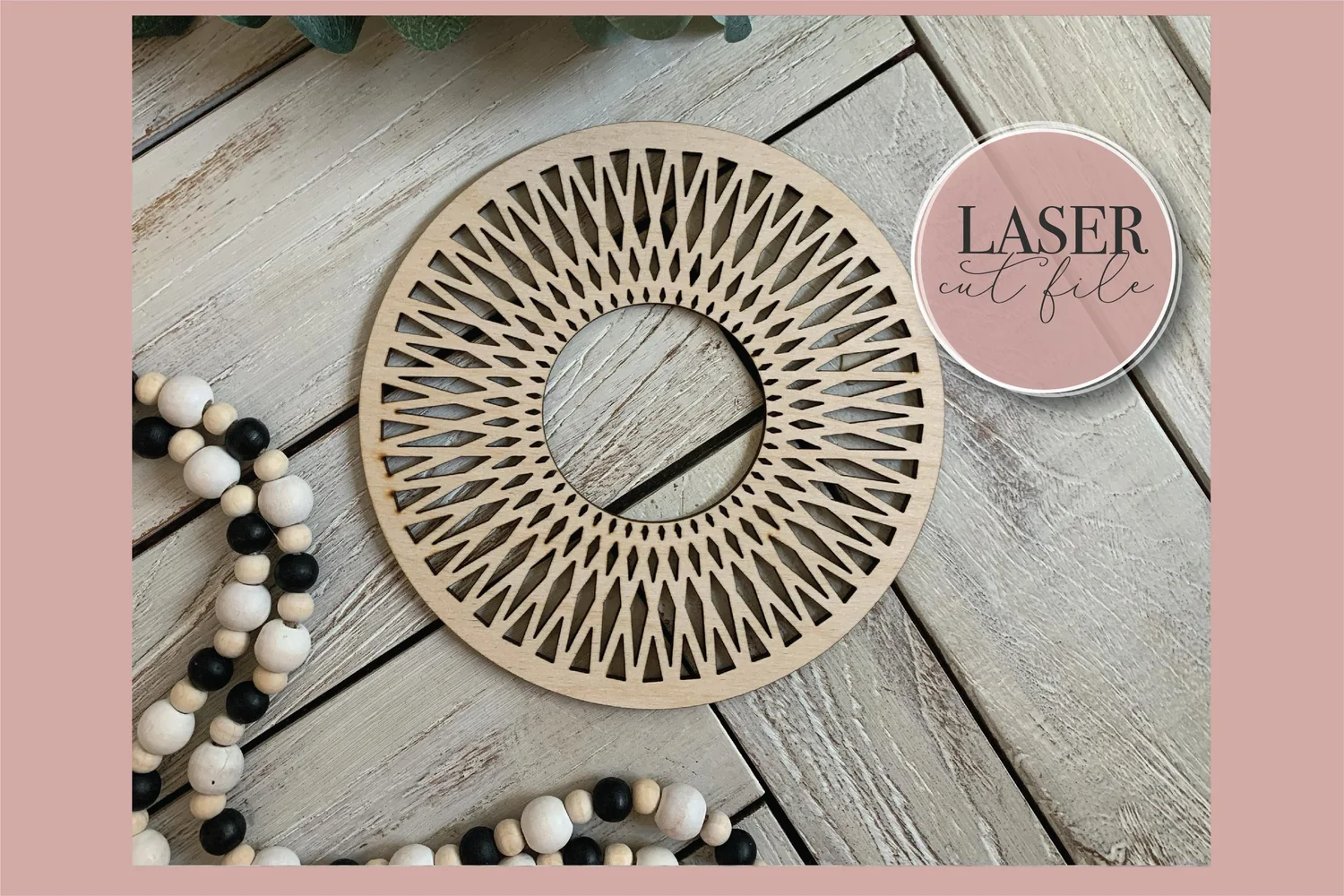 Boho Geometric Plant Trellis Set svg — Just One More Project