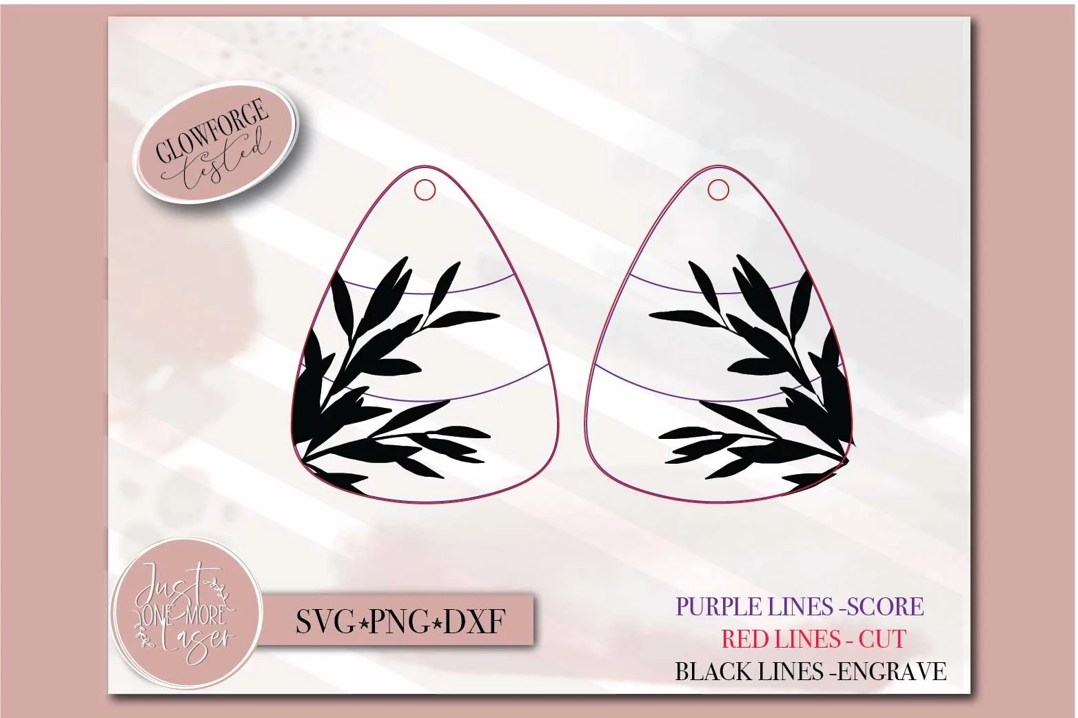Boho Earrings svg — Just One More Project
