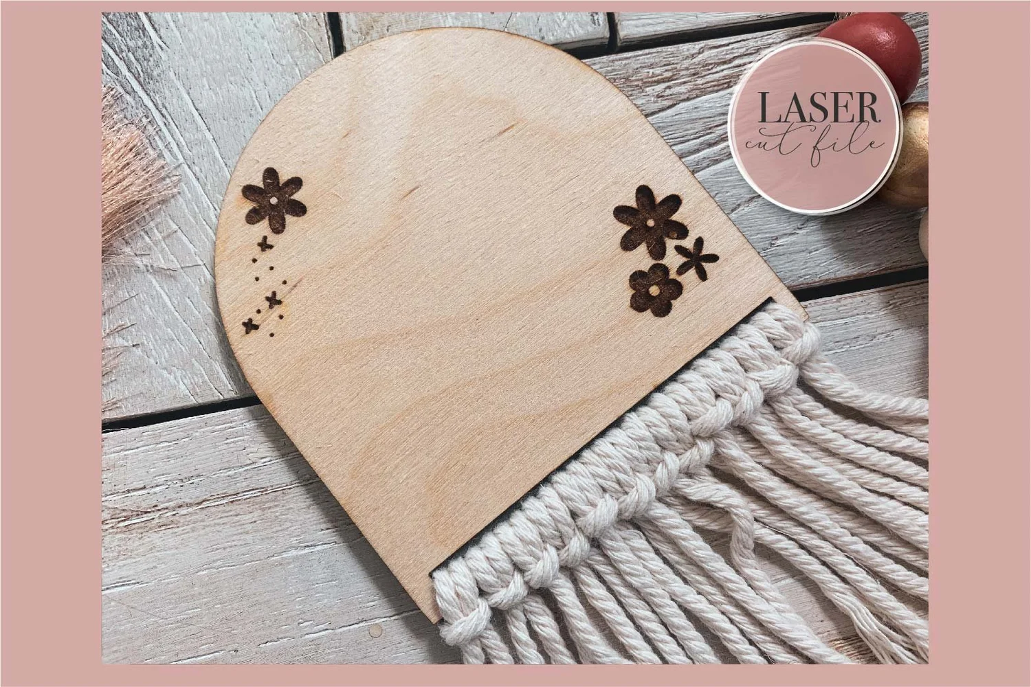 Macrame Blanks svg — Just One More Project