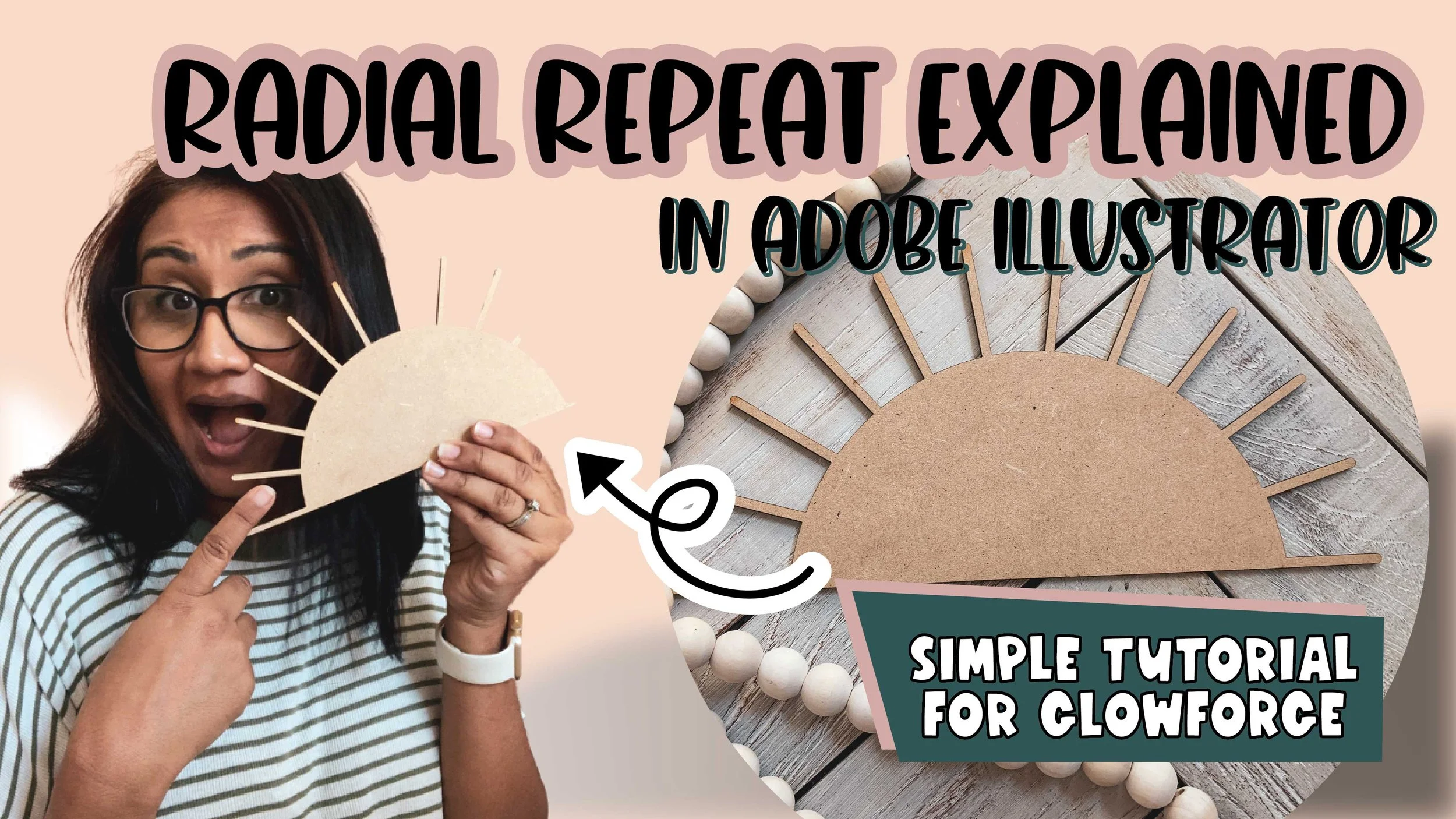 Repeating Sun Rays - Learn to use Radial Repeat Feature in Adobe ...