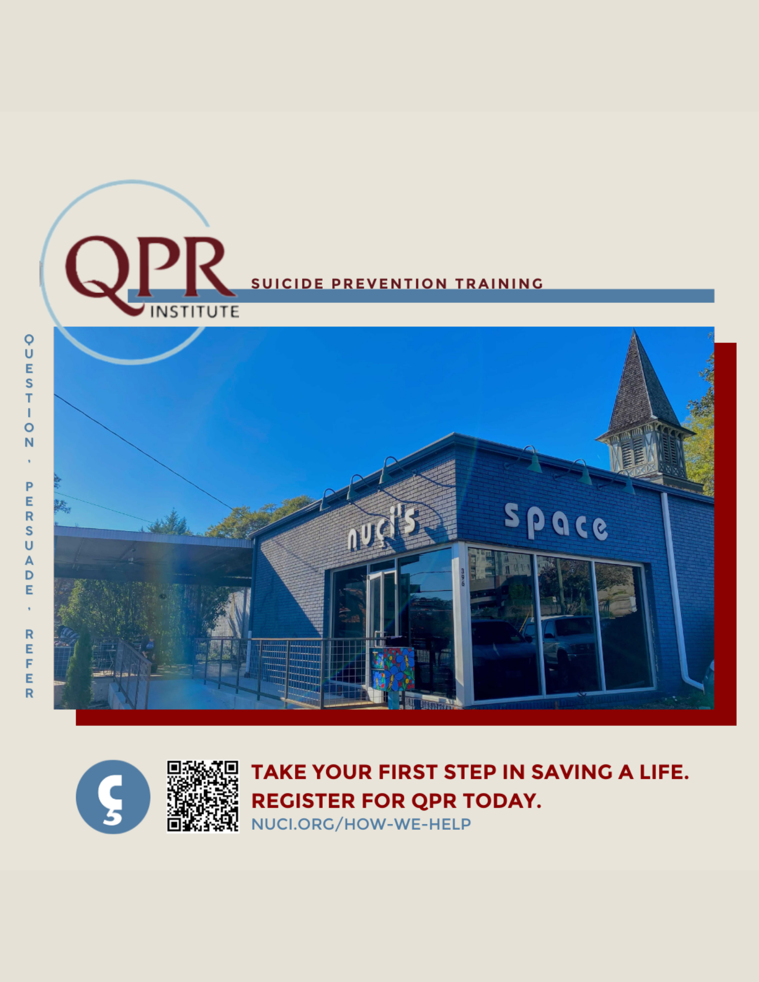 Suicide Prevention Training (QPR) — NUÇI'S SPACE