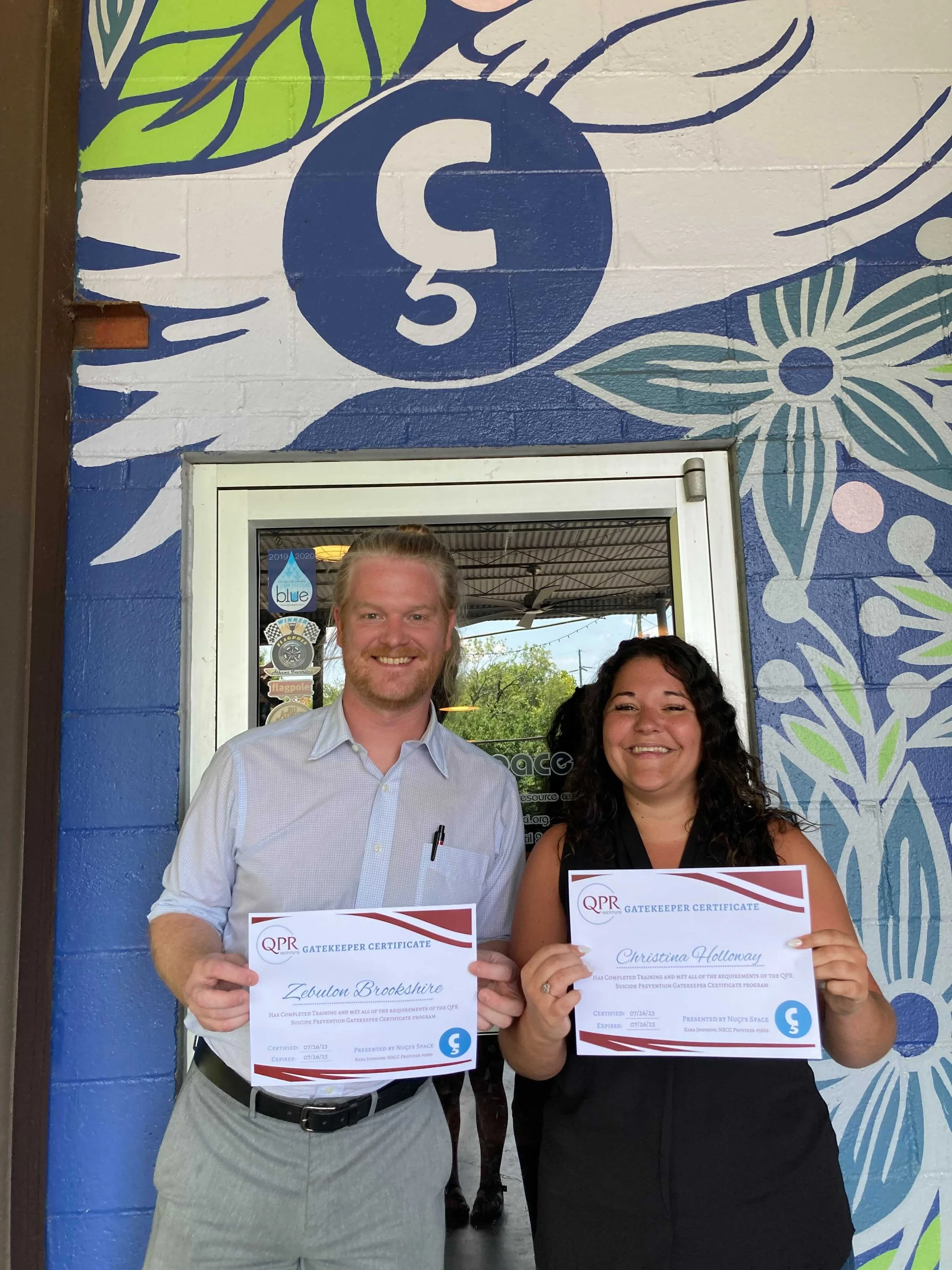 Suicide Prevention Training (QPR) — NUÇI'S SPACE