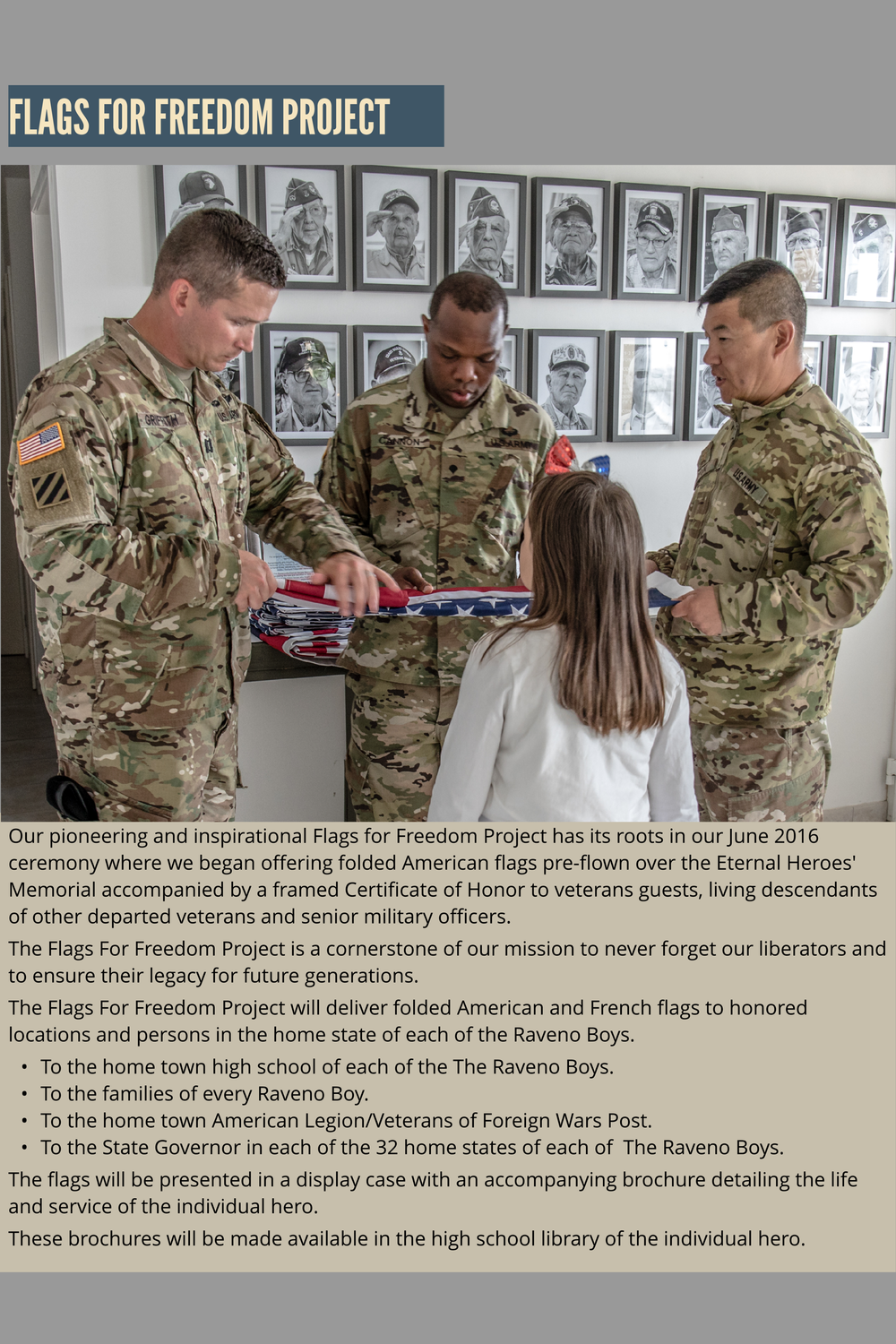 Flags For Freedom Project - Eternal Heroes Memorial