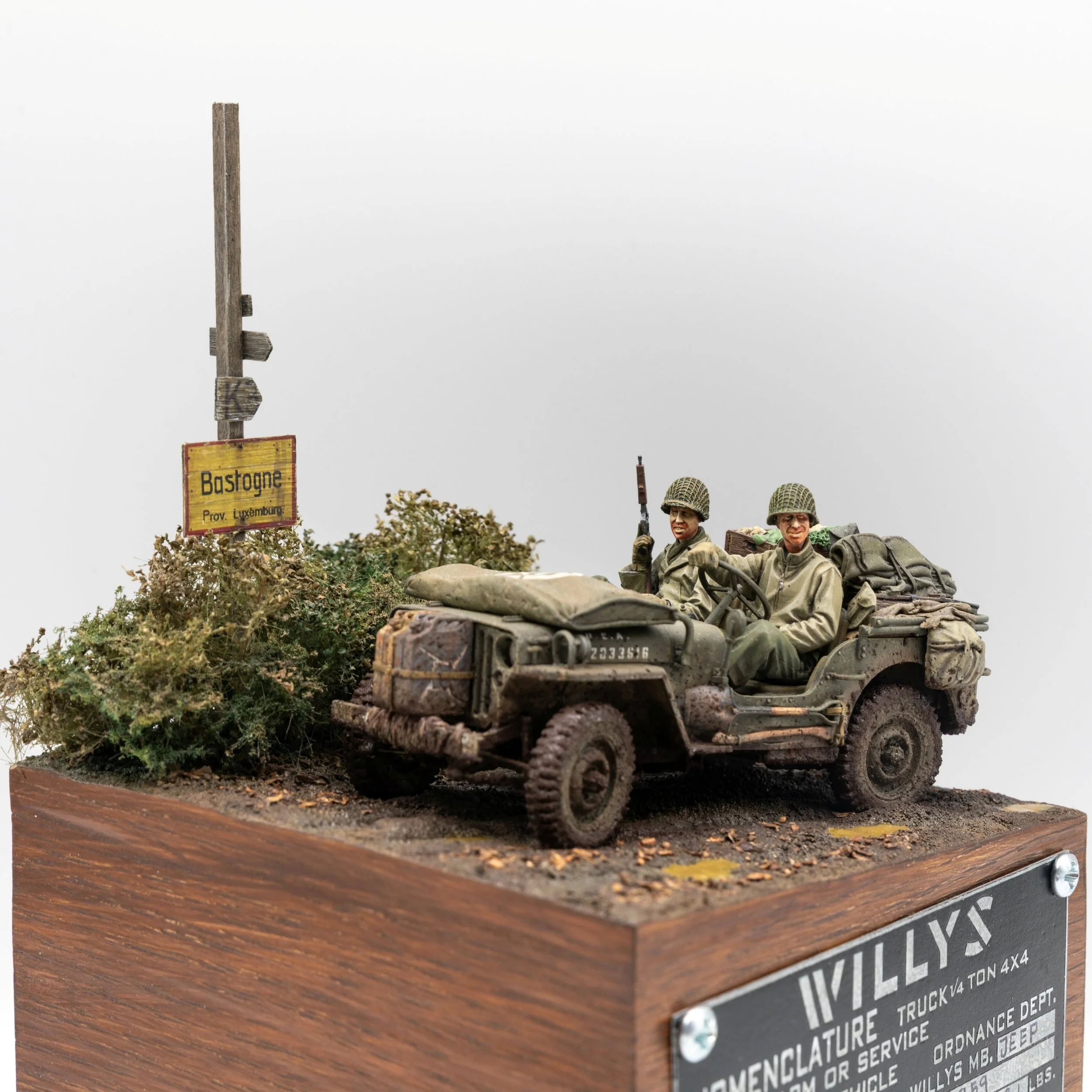 Willys Jeep, Bastogne 1944 - 1:35 Meng Models - Ready For Inspection ...