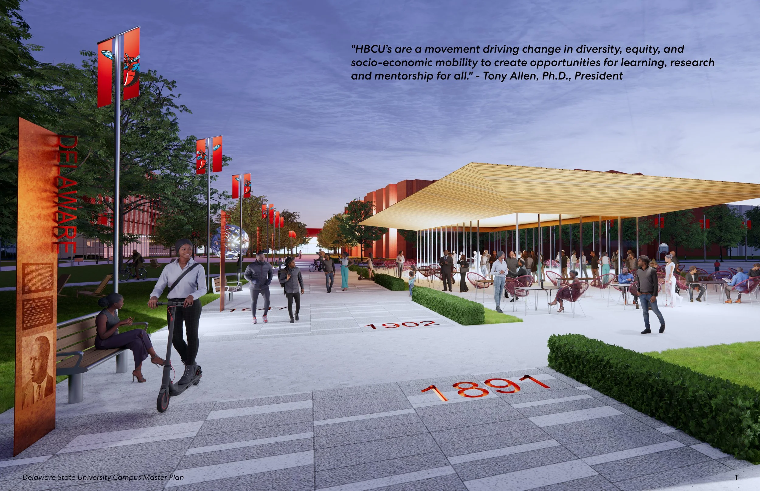Delaware State University Campus Master Plan — BSLA