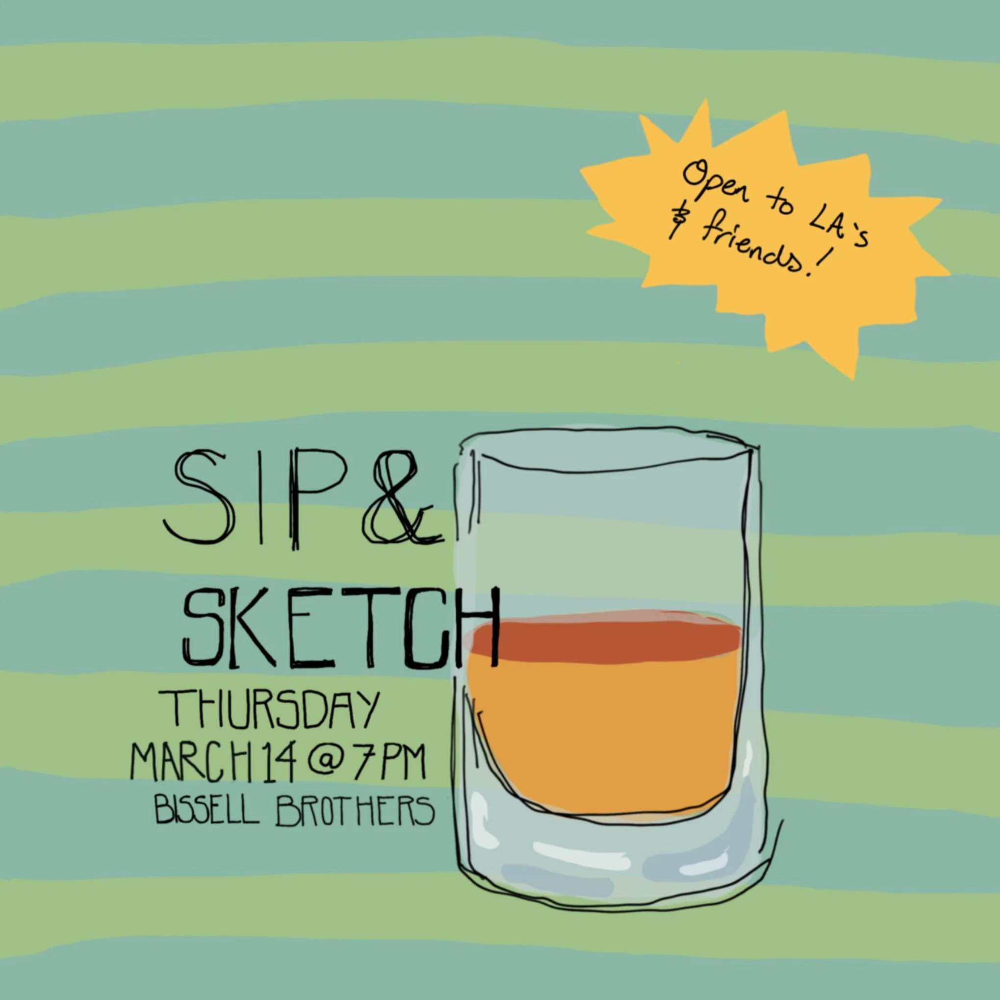 Sip & Sketch — BSLA