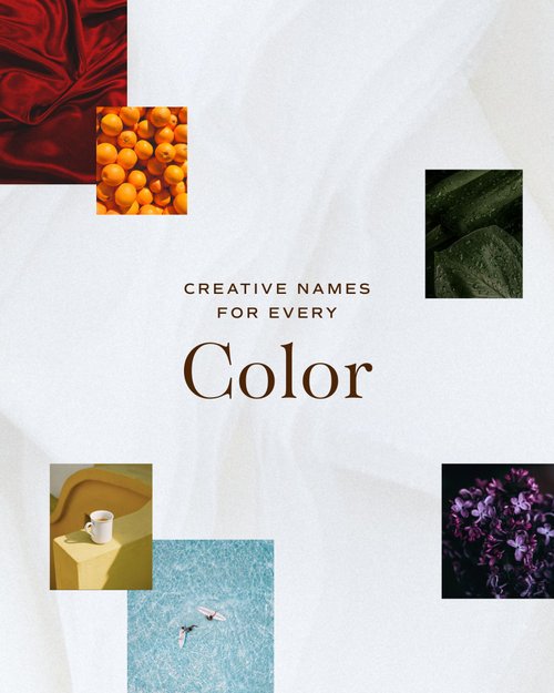 Creative Names for Every Color — Good Day Design Co. | Logo & Website ...