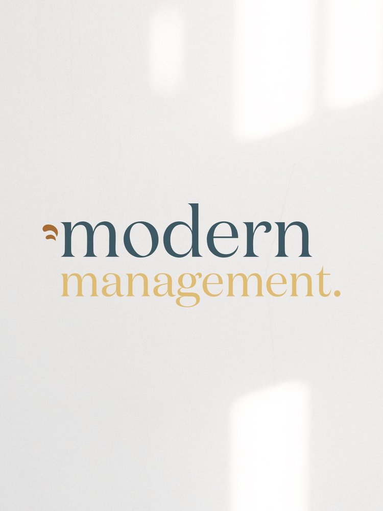 Modern Management — Good Day Design Co. | Logo & Website Design