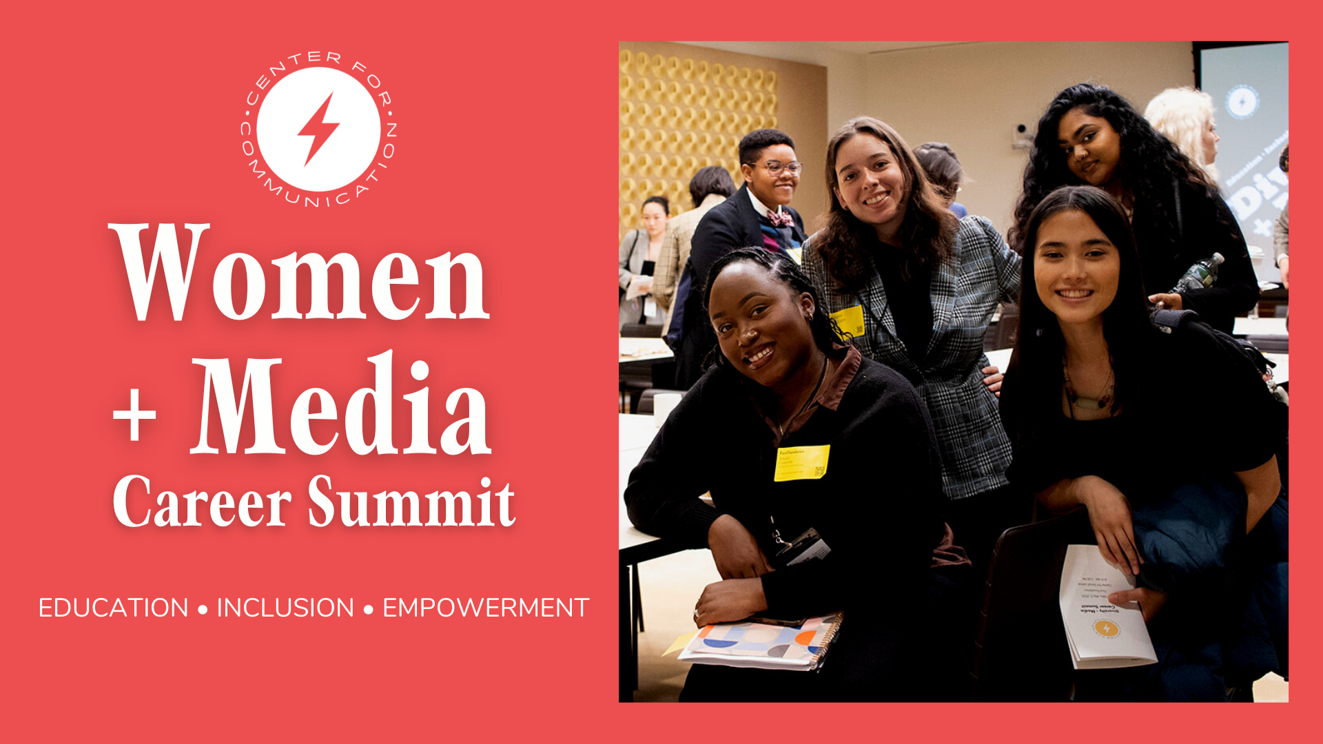 7th Annual Women + Media Career Summit — The Center for Communication