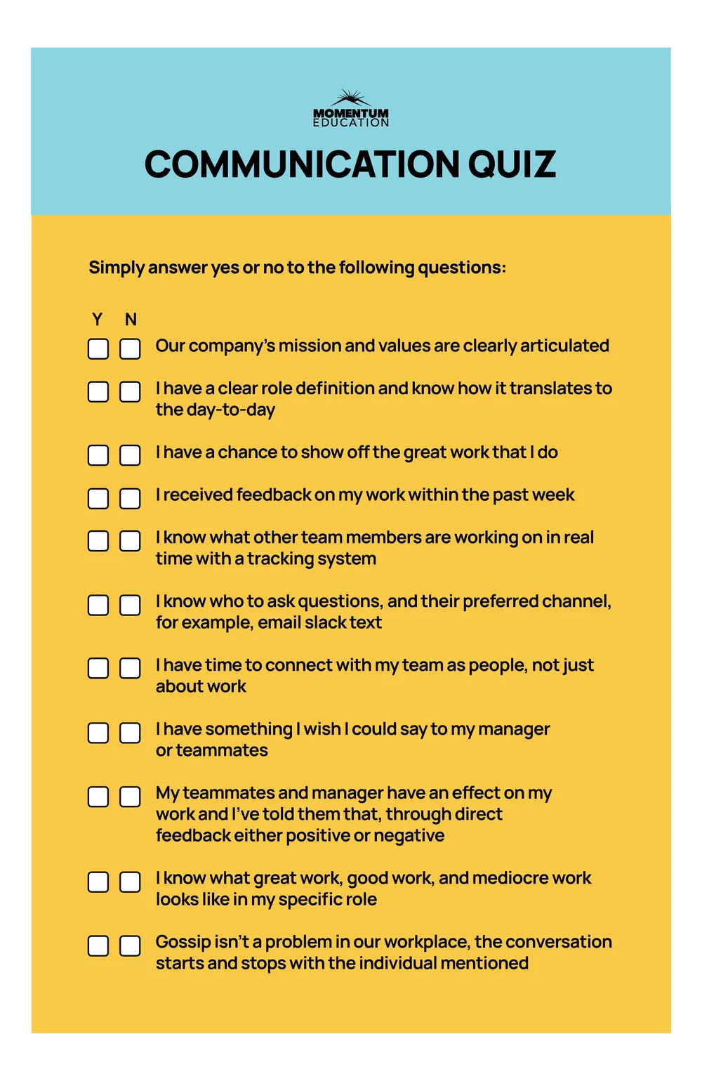 PROFESSIONAL DEVELOPMENT — Momentum Education