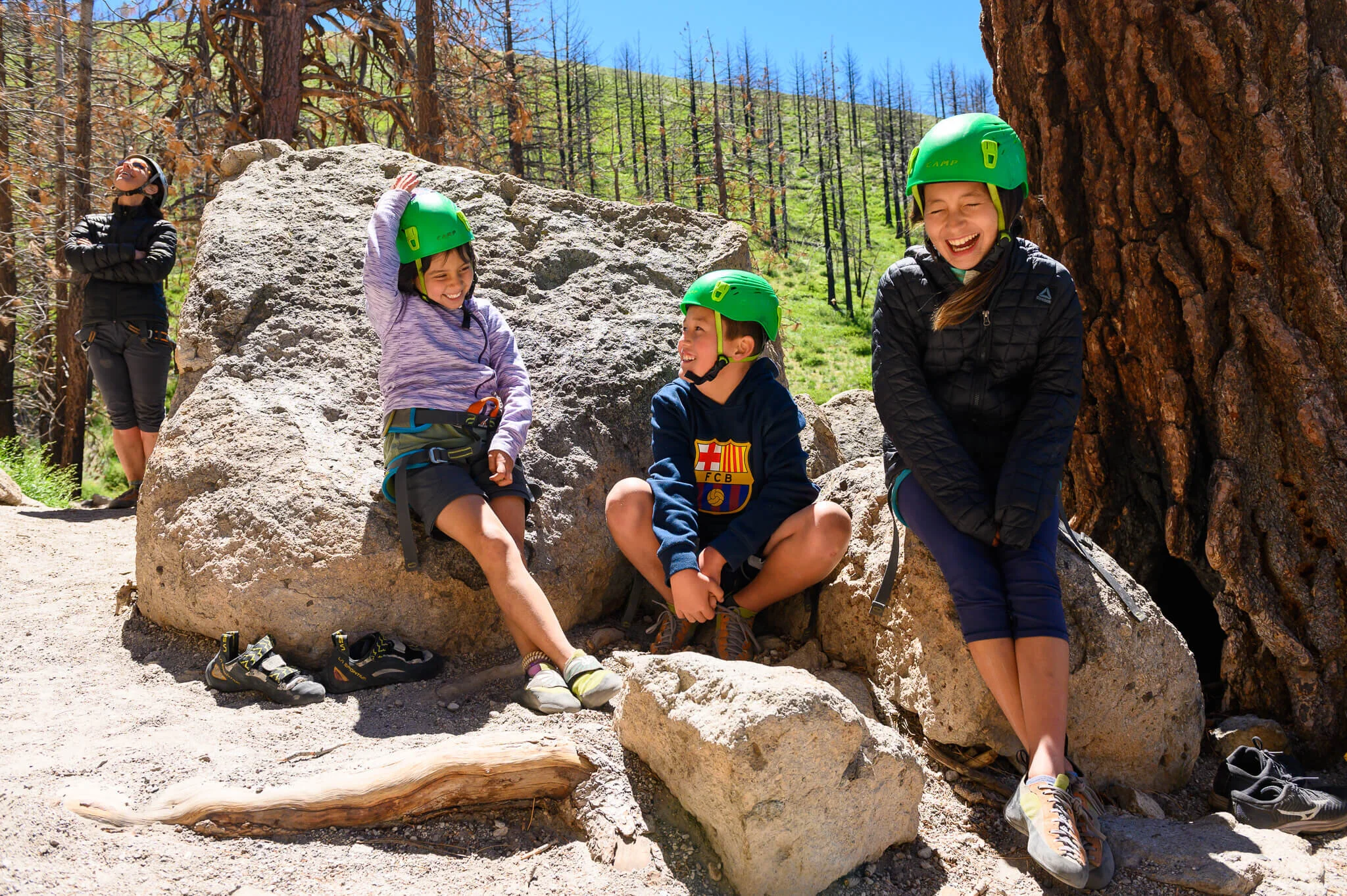 Kids Climbing Camp with Ground Up | Mammoth Lakes, CA