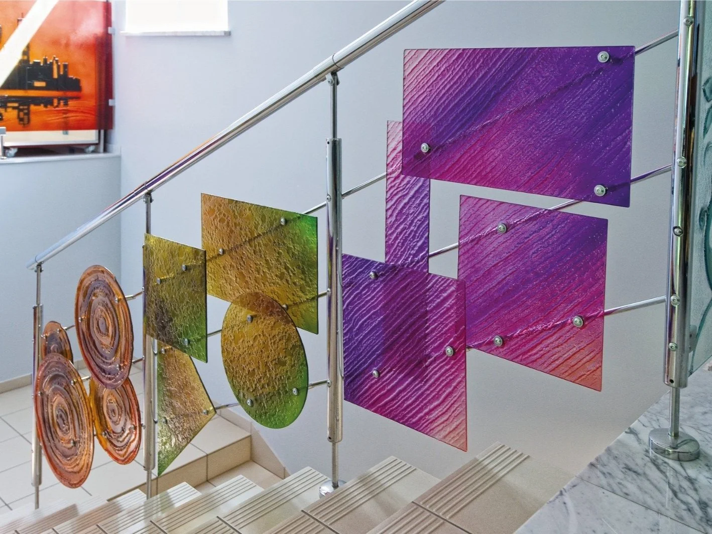 Fused Glass Design: Splashbacks, Worktops, Doors and Art