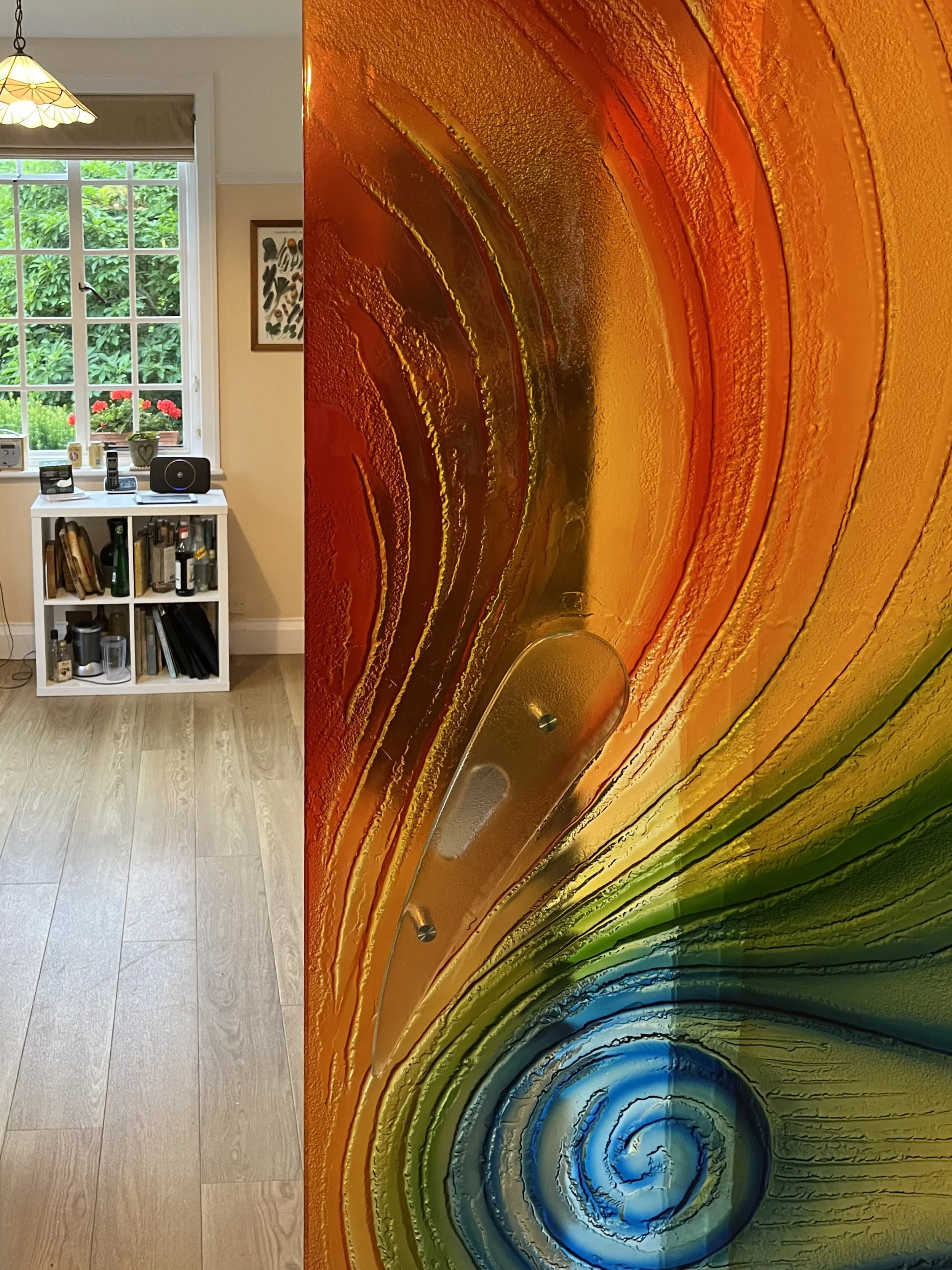 Fused Glass Design: Splashbacks, Worktops, Doors and Art