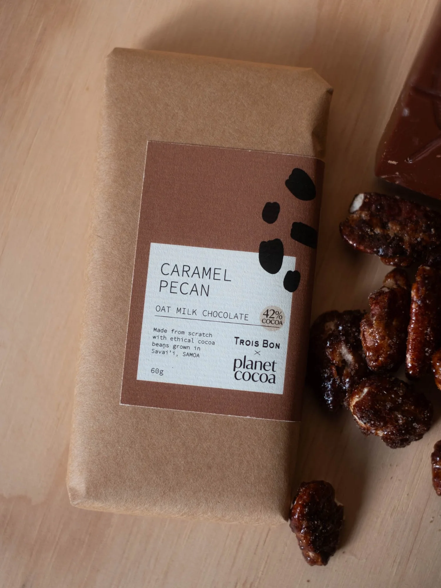 Coconut Praline Dark Chocolate — Planet Cocoa - Chocolate and Cake Shop