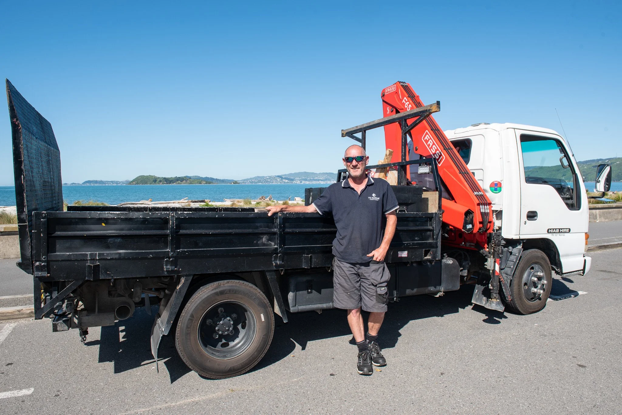 Meet Mike - our new HIAB Hire truck driver — TS Marine