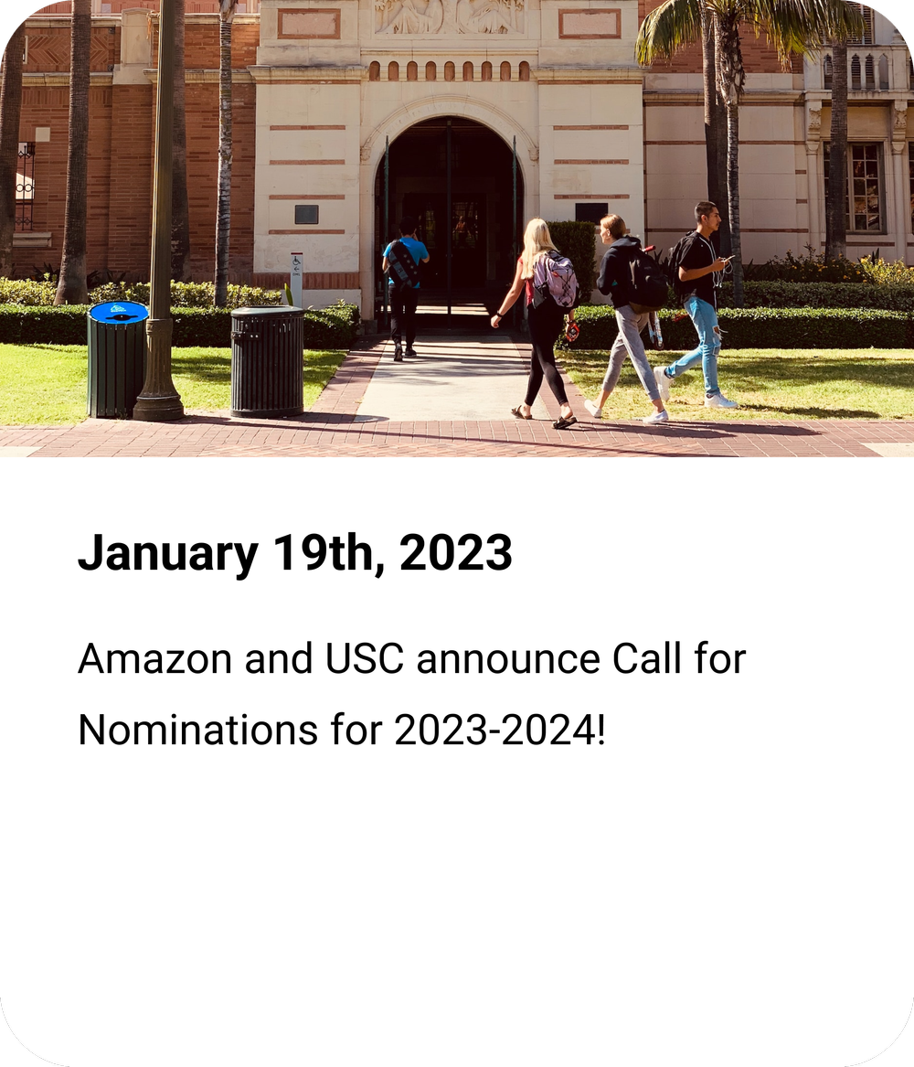 USC + Amazon Center on Secure & Trusted ML
