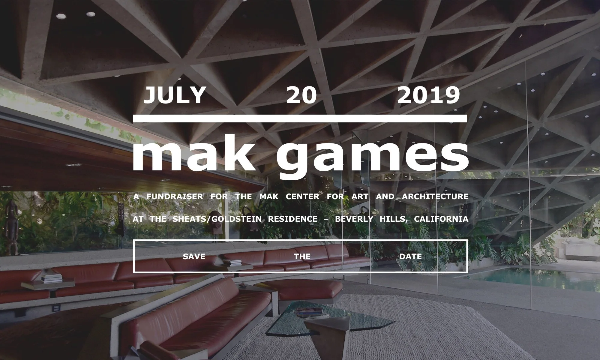 MAK Games 2019 — MAK Center for Art and Architecture