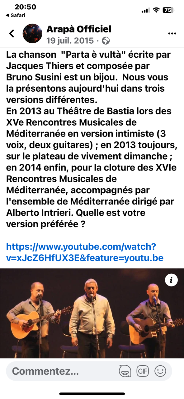 Documentation — Bruno Susini