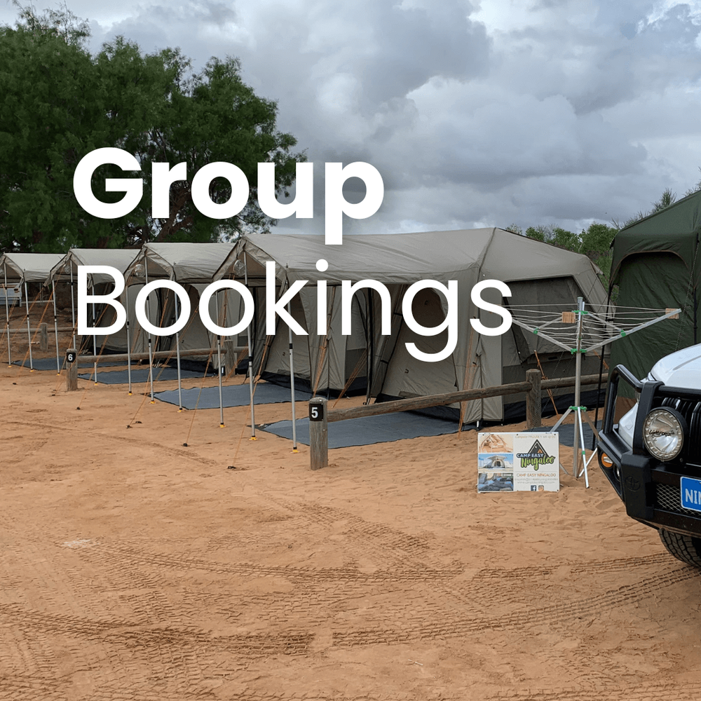 Camp Easy Ningaloo - Exmouth WA camping.