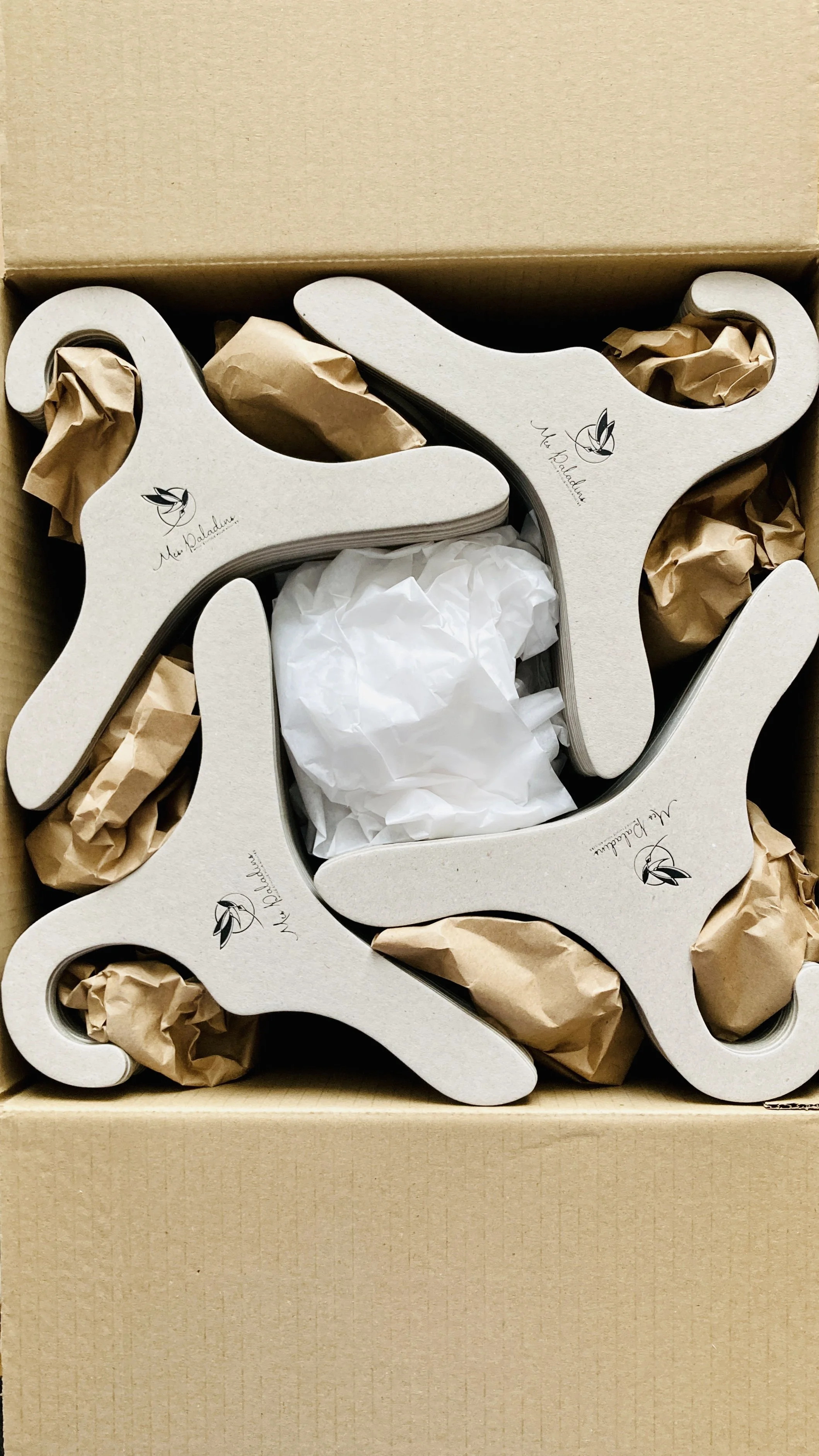 Trempel hangers | Fully recyclable and biodegradable | Cardboard ...