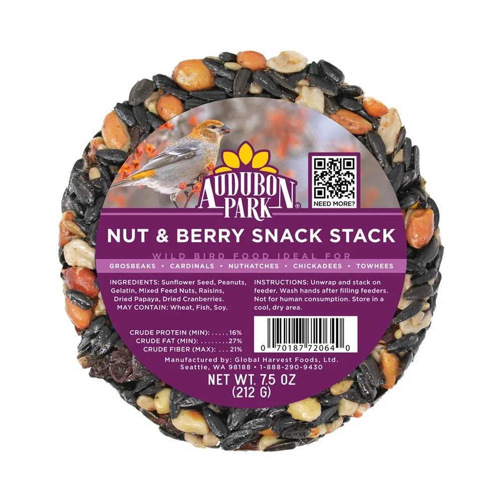 Woodpecker Snack Log — Audubon Park