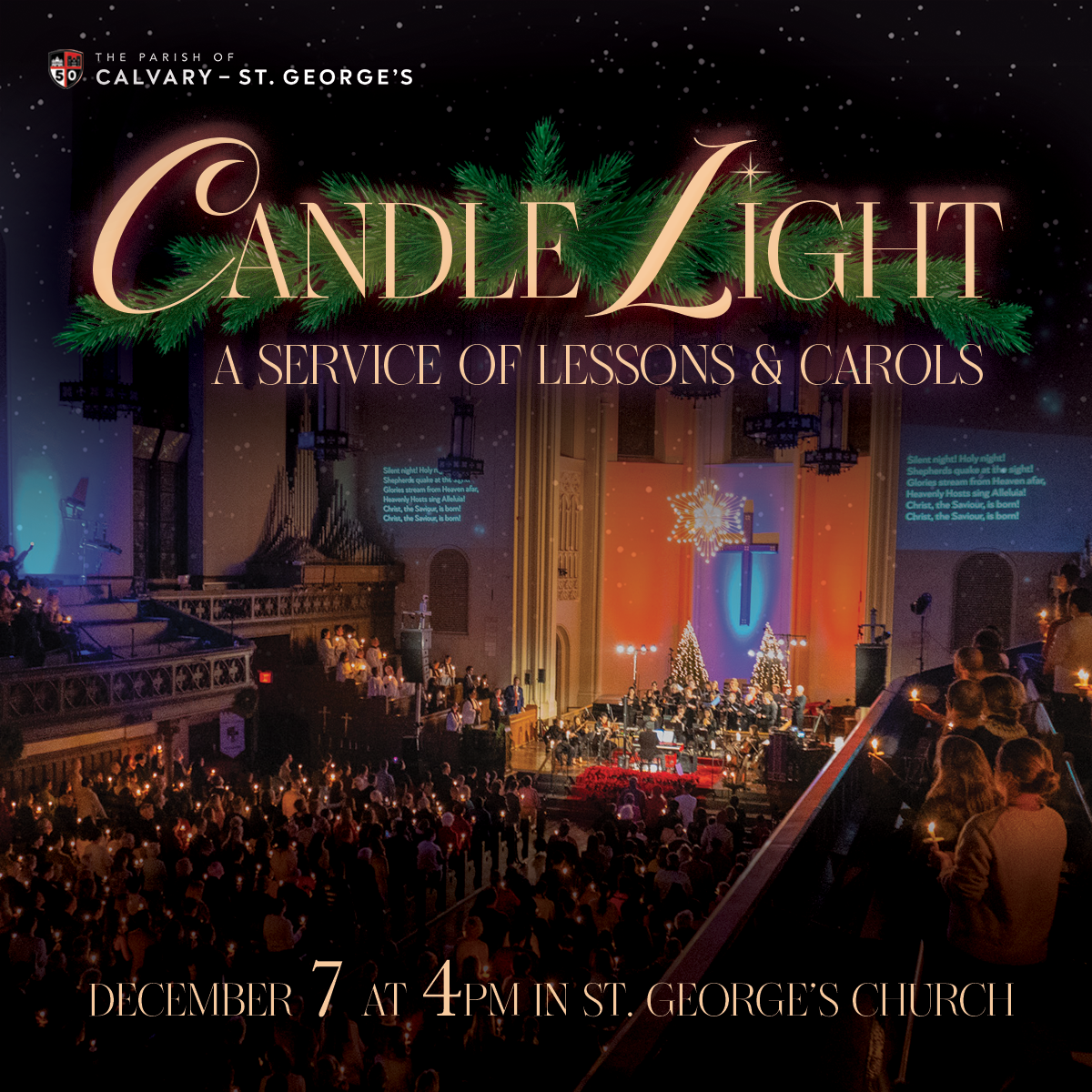 Candlelight: A Service of Lessons & Carols — The Parish of Calvary-St ...