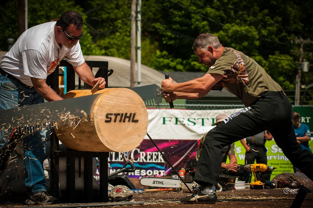 Logging Show — Mason County Forest Festival