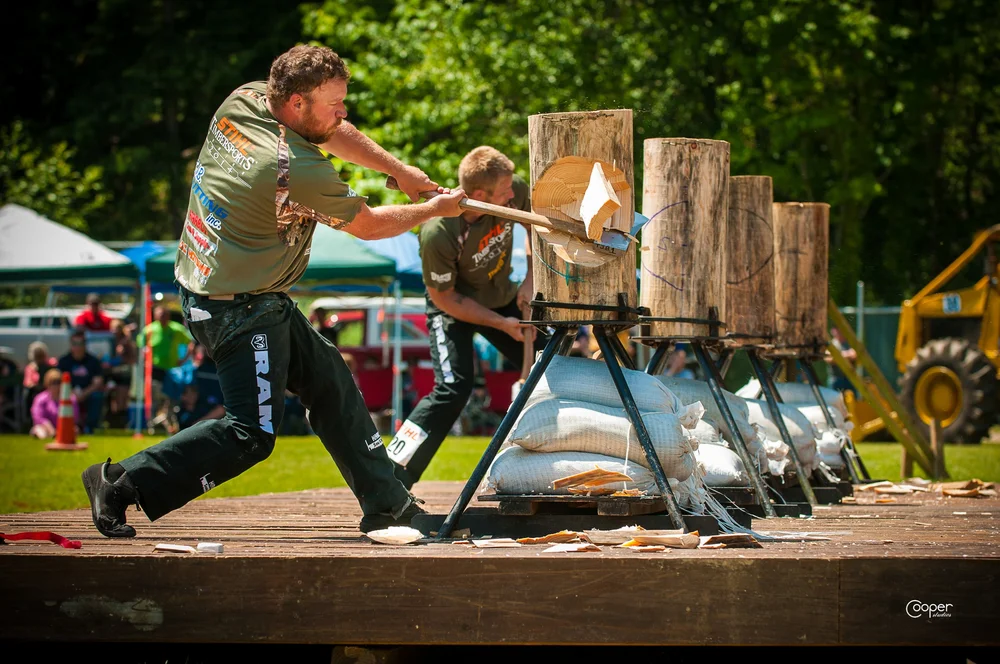 Logging Show — Mason County Forest Festival