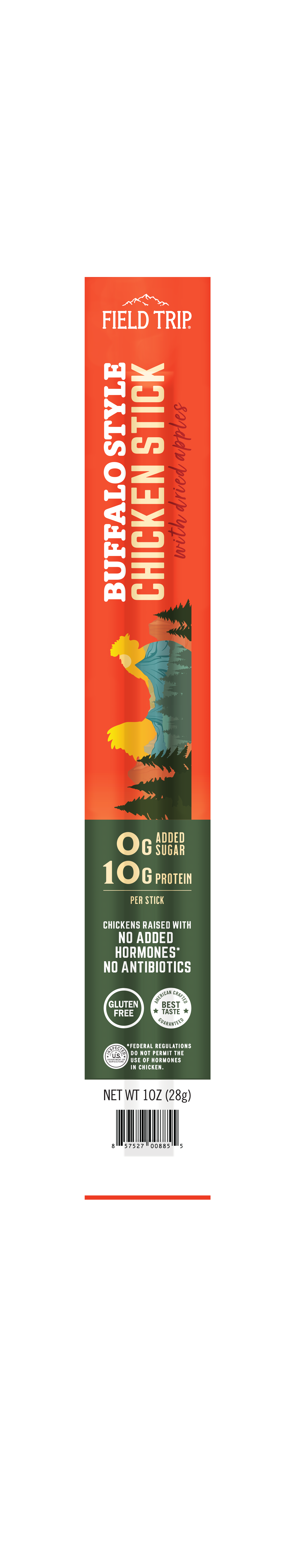 Chicken Sticks - Buffalo Style — Field Trip Snacks