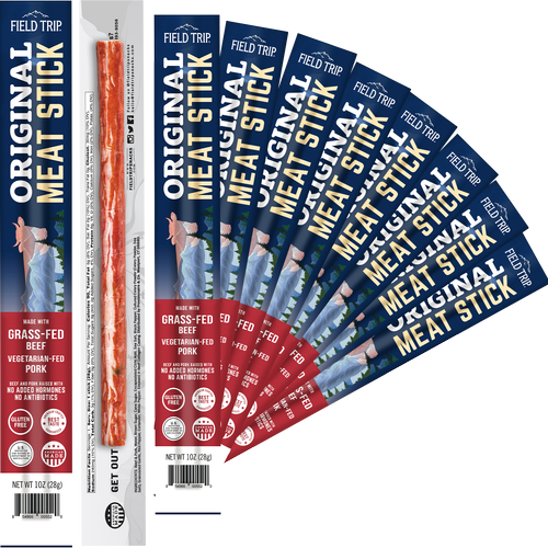 Turkey Meat Sticks - Cracked Pepper — Field Trip Snacks