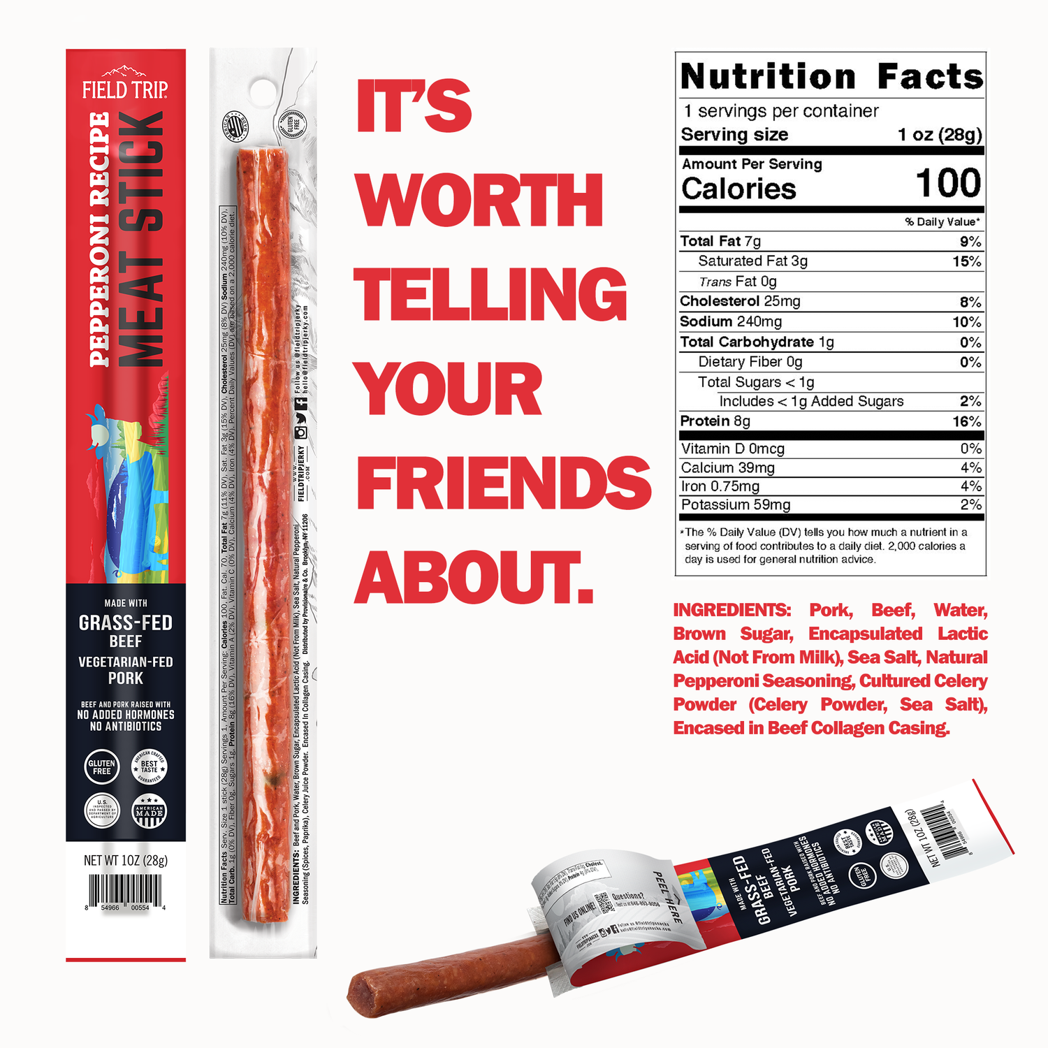 Original 1oz (Meat) — Field Trip Snacks