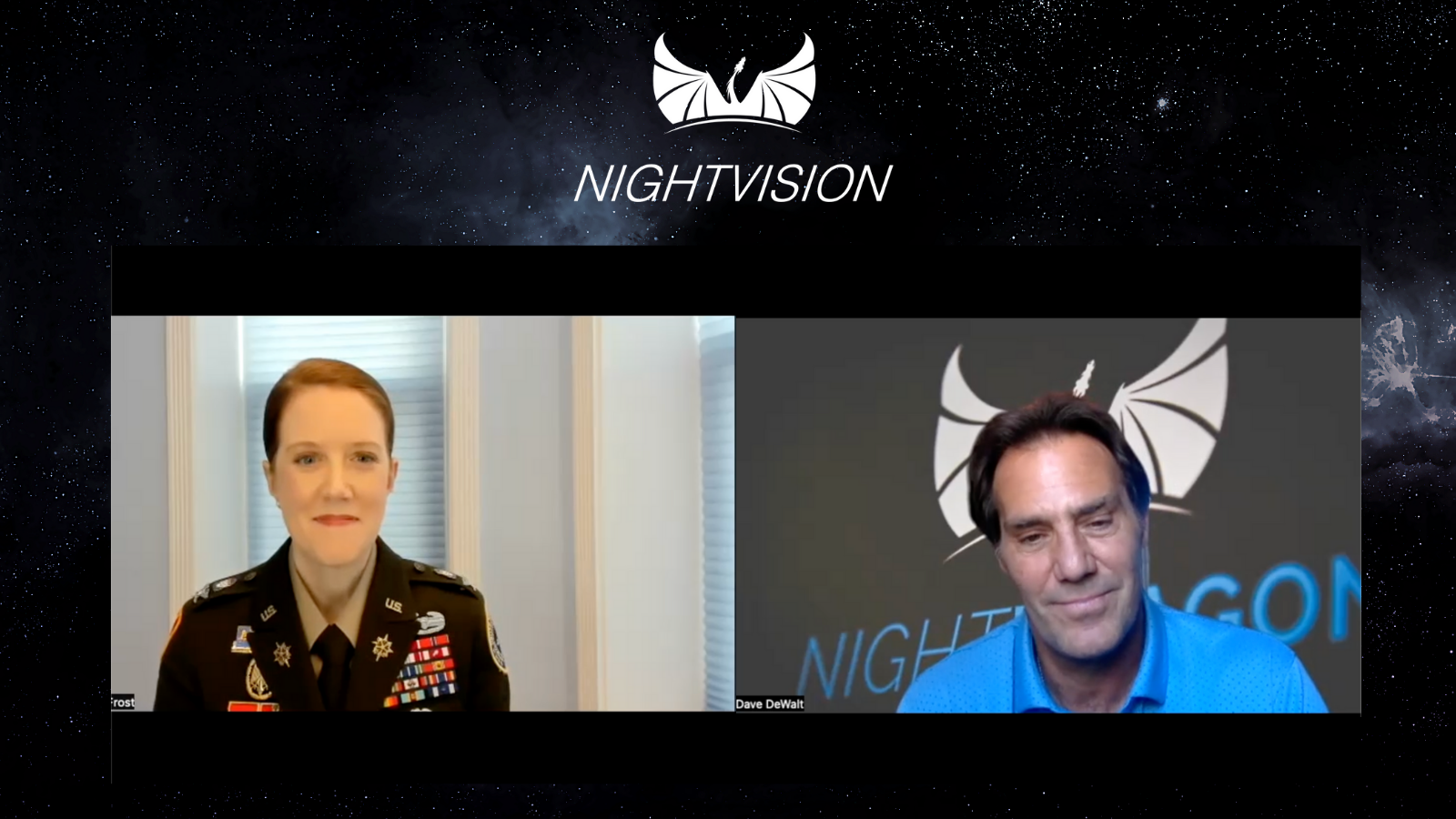 NightVision Fireside Chat: Col. Candice Frost — NightDragon