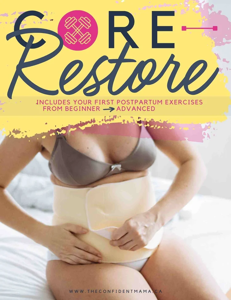 Core Restore Postpartum Guide for Moms — The Confident Mama - Krysti Beckett